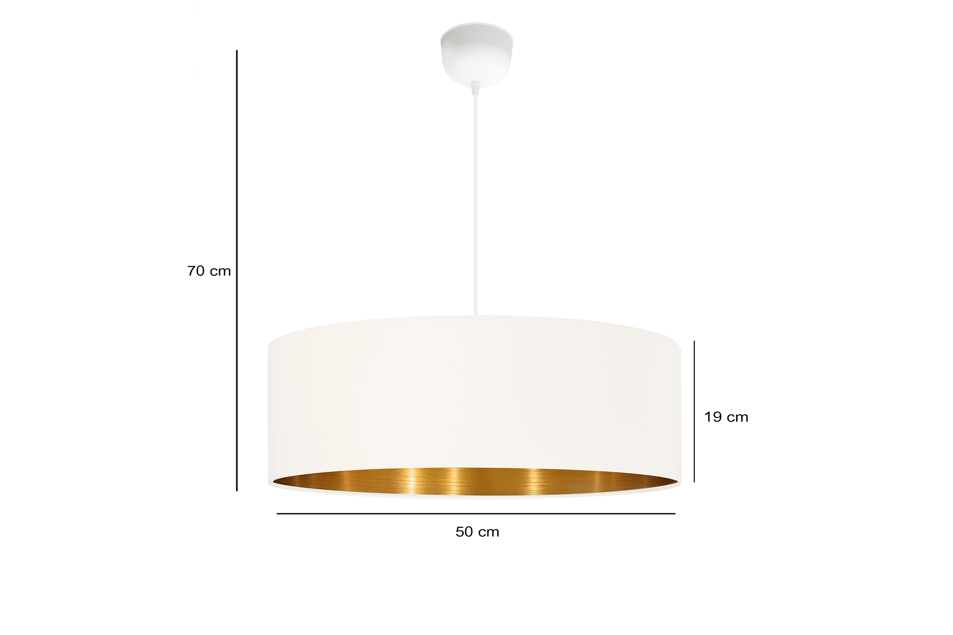 HOMİNG EXCLUSİVE SARKIT AVİZE, EKRU GOLD