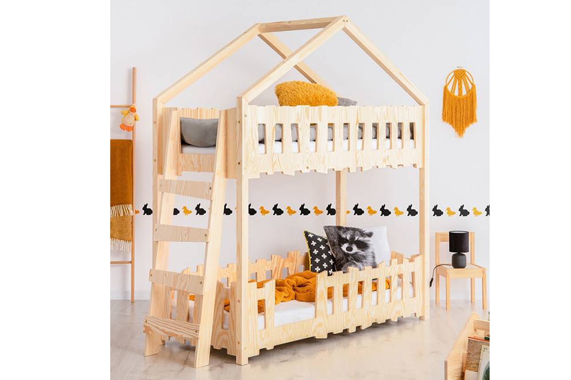 TOWER MONTESSORİ ÇOCUK ODASI RANZA, MEŞE, 90X190 FİYATI - Vivense