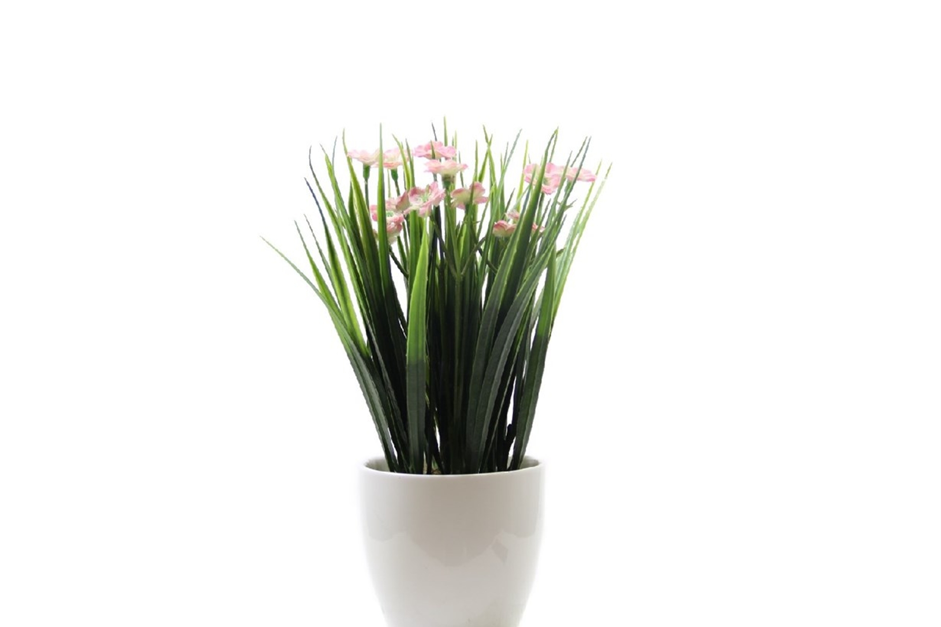 MİNELİ GRASS POT PEMBE (ÇİM SAKSI)