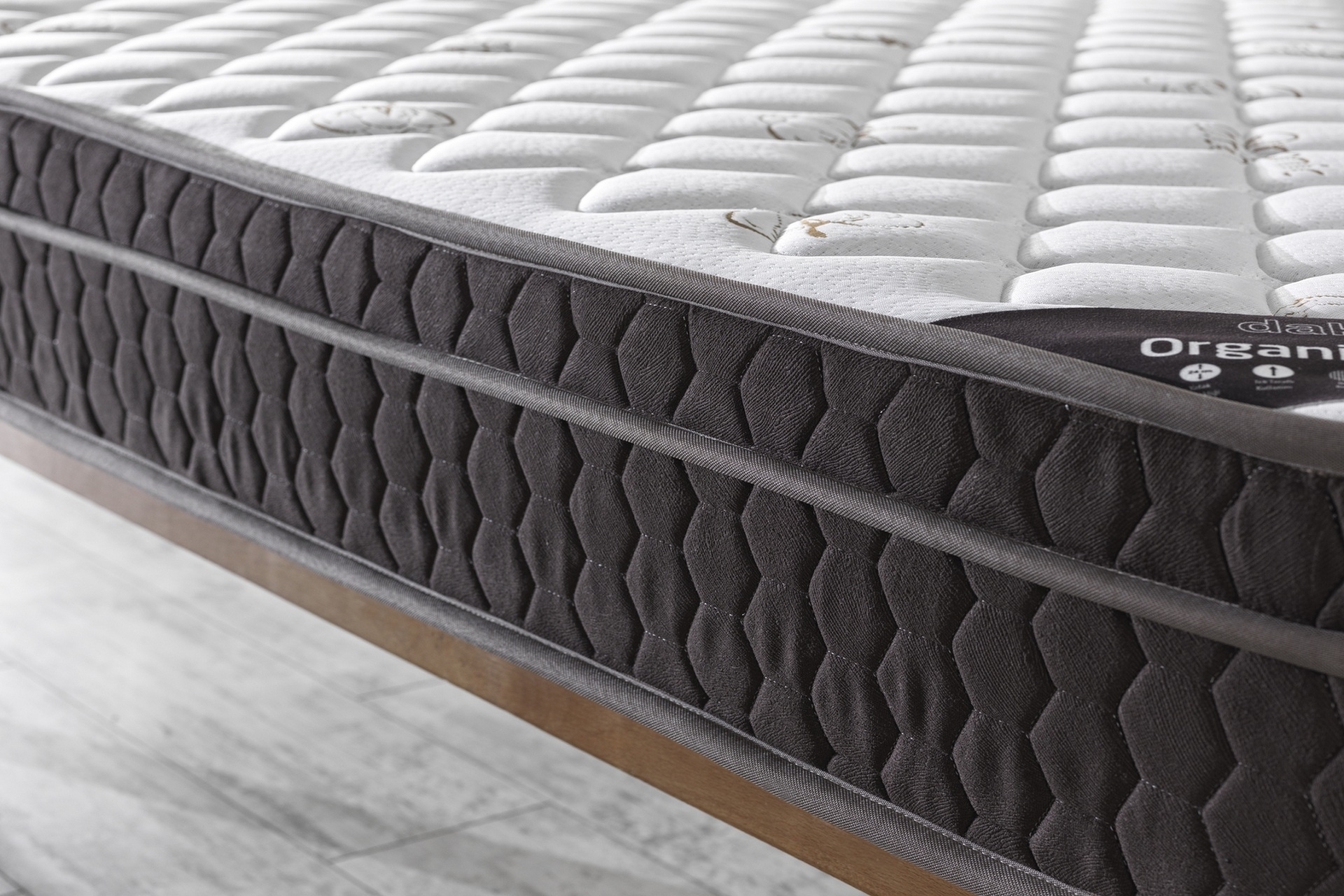 DAKRON ORGANİC COTTON FULL YAYLI ÇİFT KİŞİLİK YATAK, 160X200