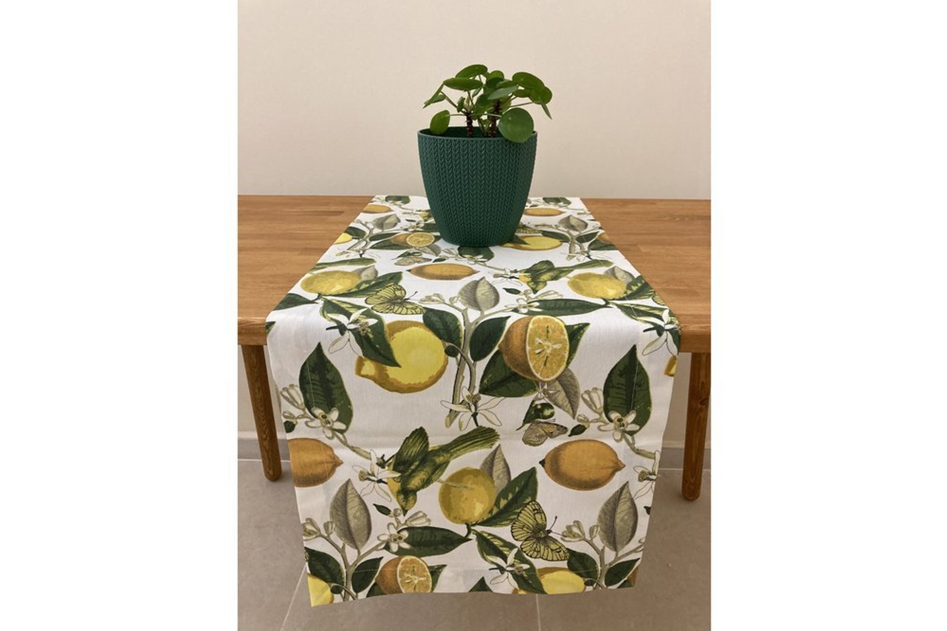 LEMON TREE DUCK KETEN RUNNER FİYATI - Vivense