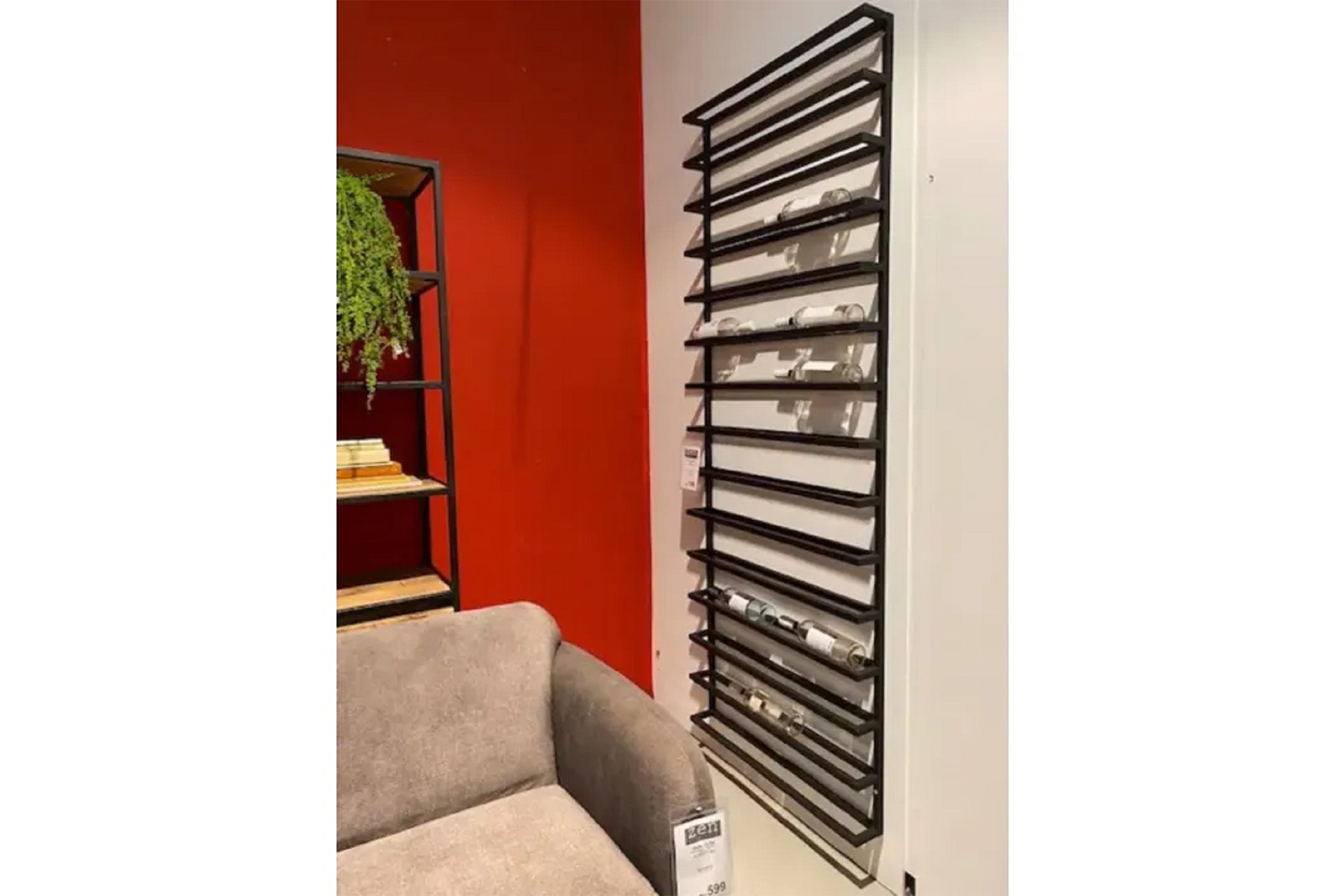 DEKOZEM DEMİR DEKORATİF ŞİŞE RAFI FİYATI - Vivense