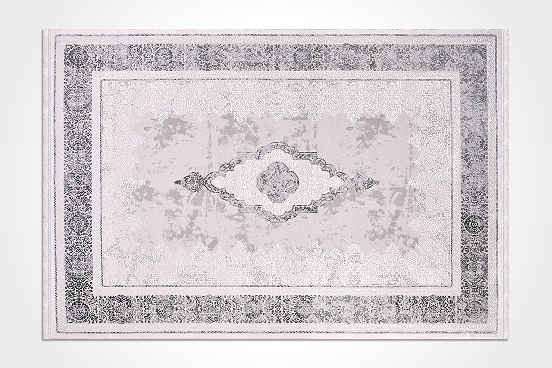 KLASİK GÖBEKLİ SALON HALISI DK94501, GRİ, 160X230 FİYATI - Vivense