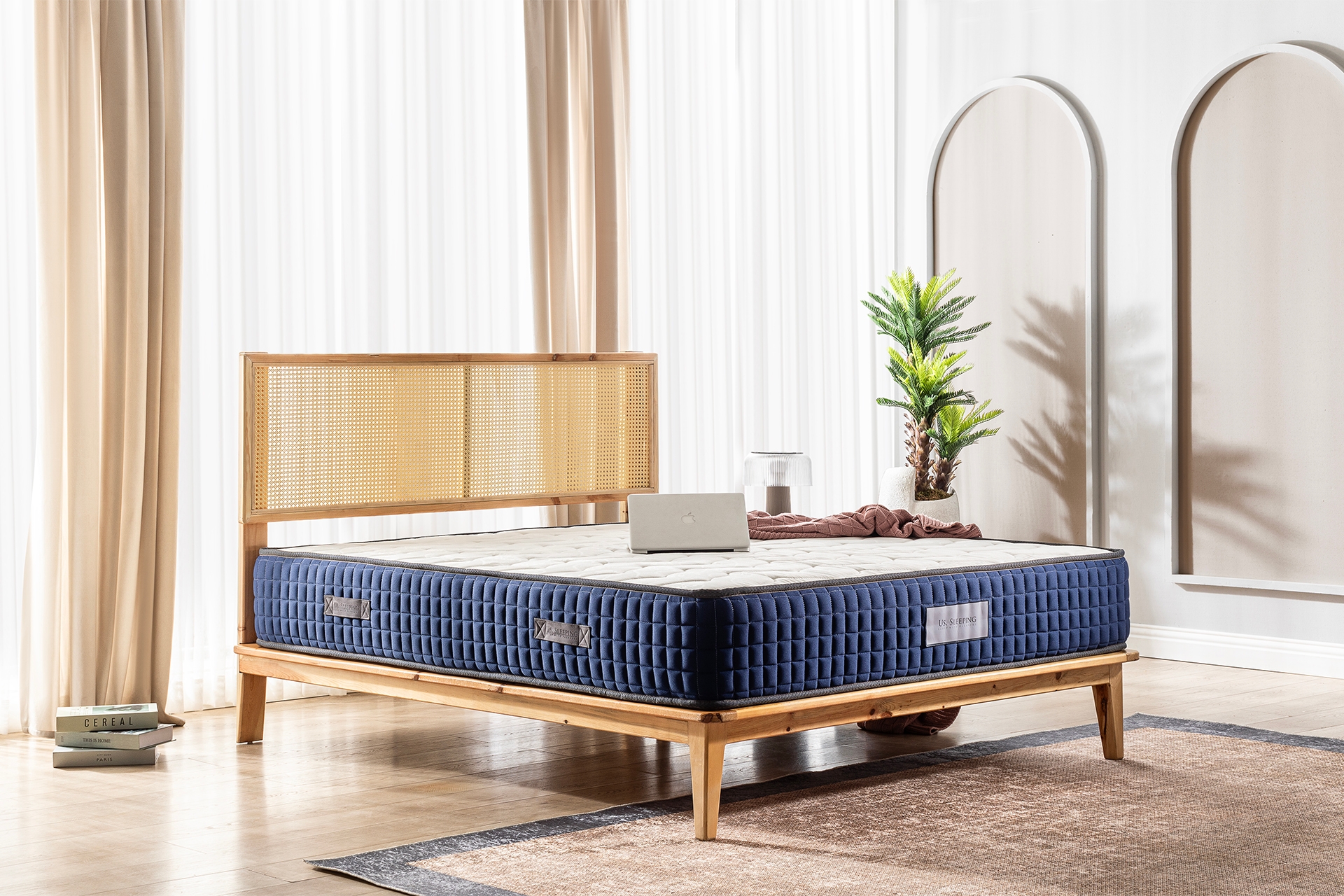 US. SLEEPING MASAJ TERAPİ TORBA YAYLI TEK KİŞİLİK YATAK, 120X200 FİYATI ...