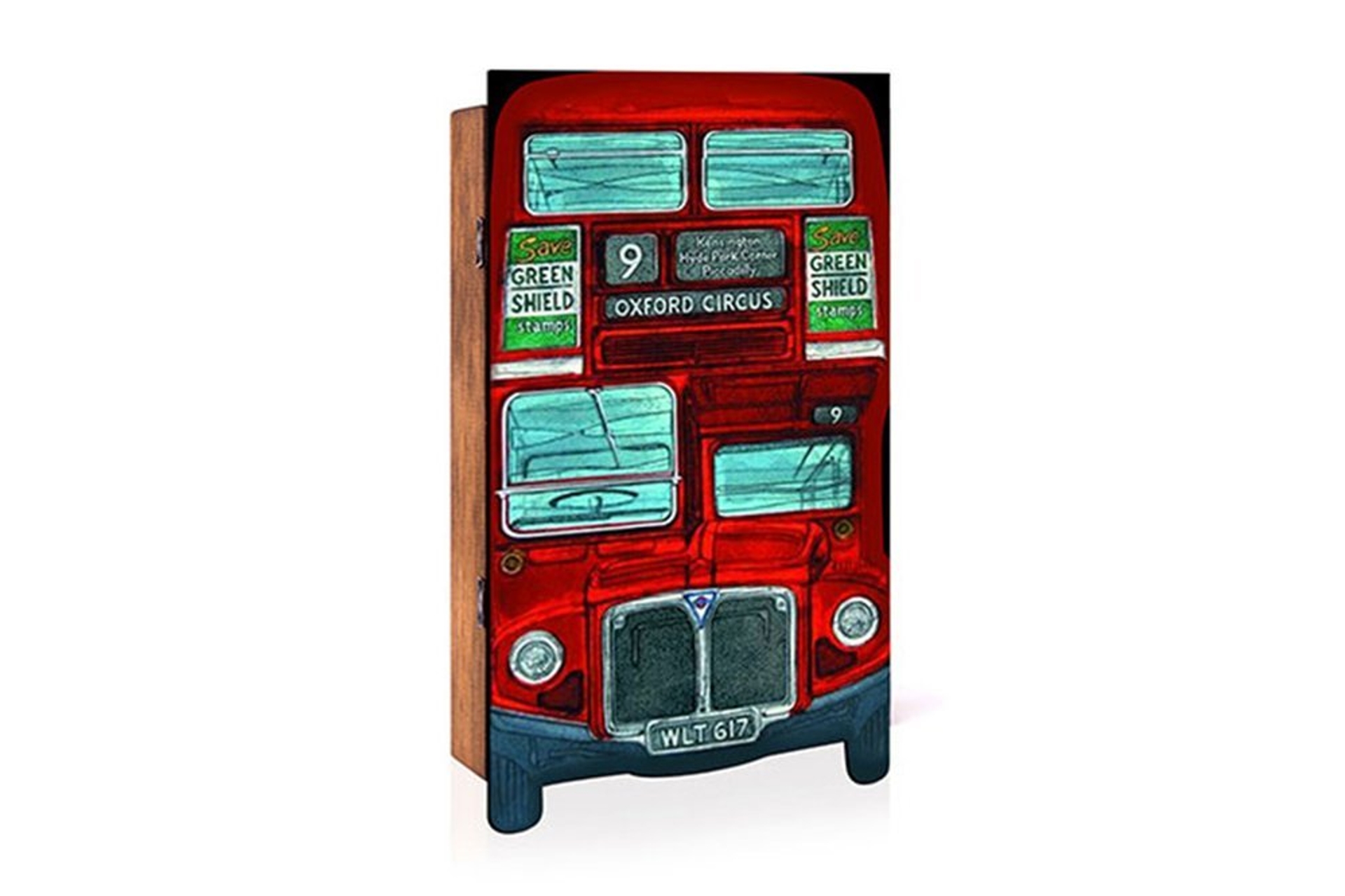 DEKORATİF BUS TEMALI 3D ANAHTARLIK KUTUSU FİYATI - Vivense