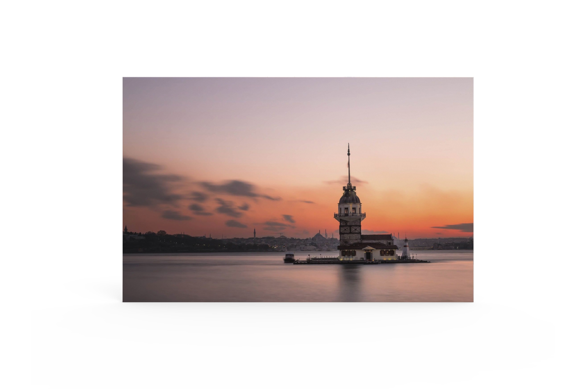 TREEDİ ART - KIZ KULESİ GÜN BATIMI DEKORATİF TABLO 60 FİYATI - Vivense