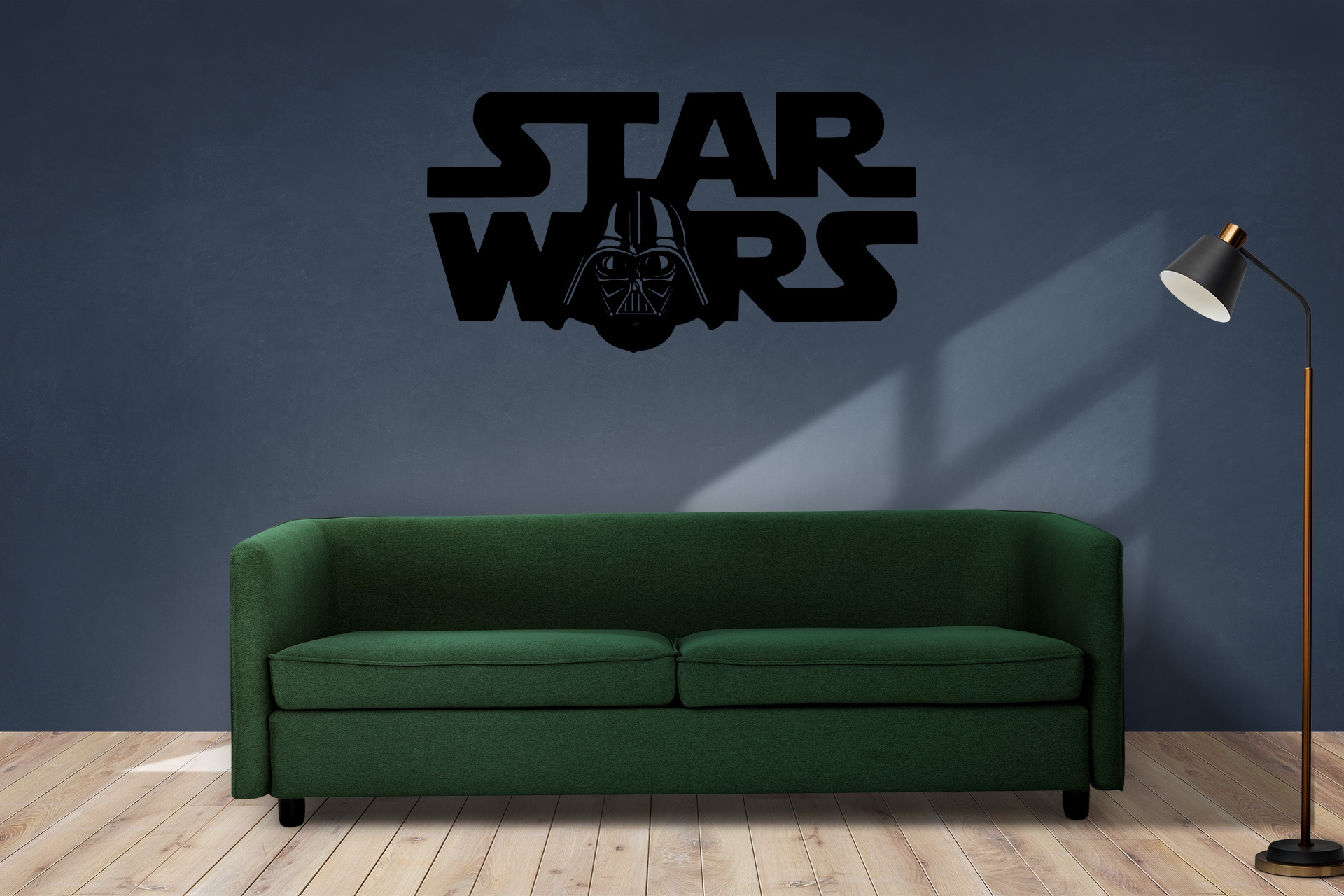 DEKOZEM METAL ESKİ STAR WARS DUVAR SÜSÜ