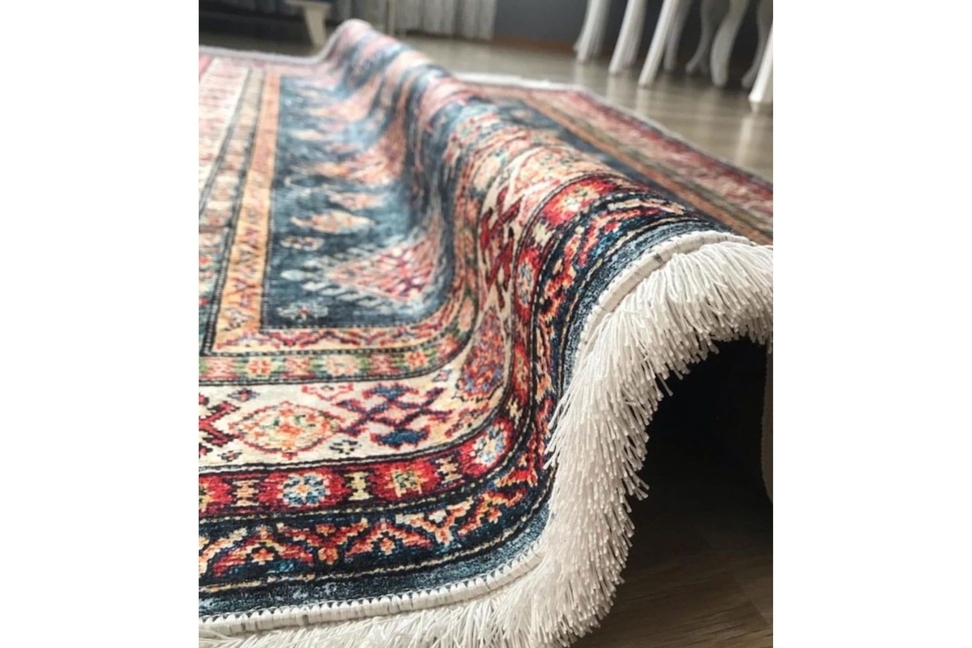 HALIMAX DARA 174 KAYMAZ DOKUMA TABANLI OTANTİK DESENLİ MODERN HALI ...