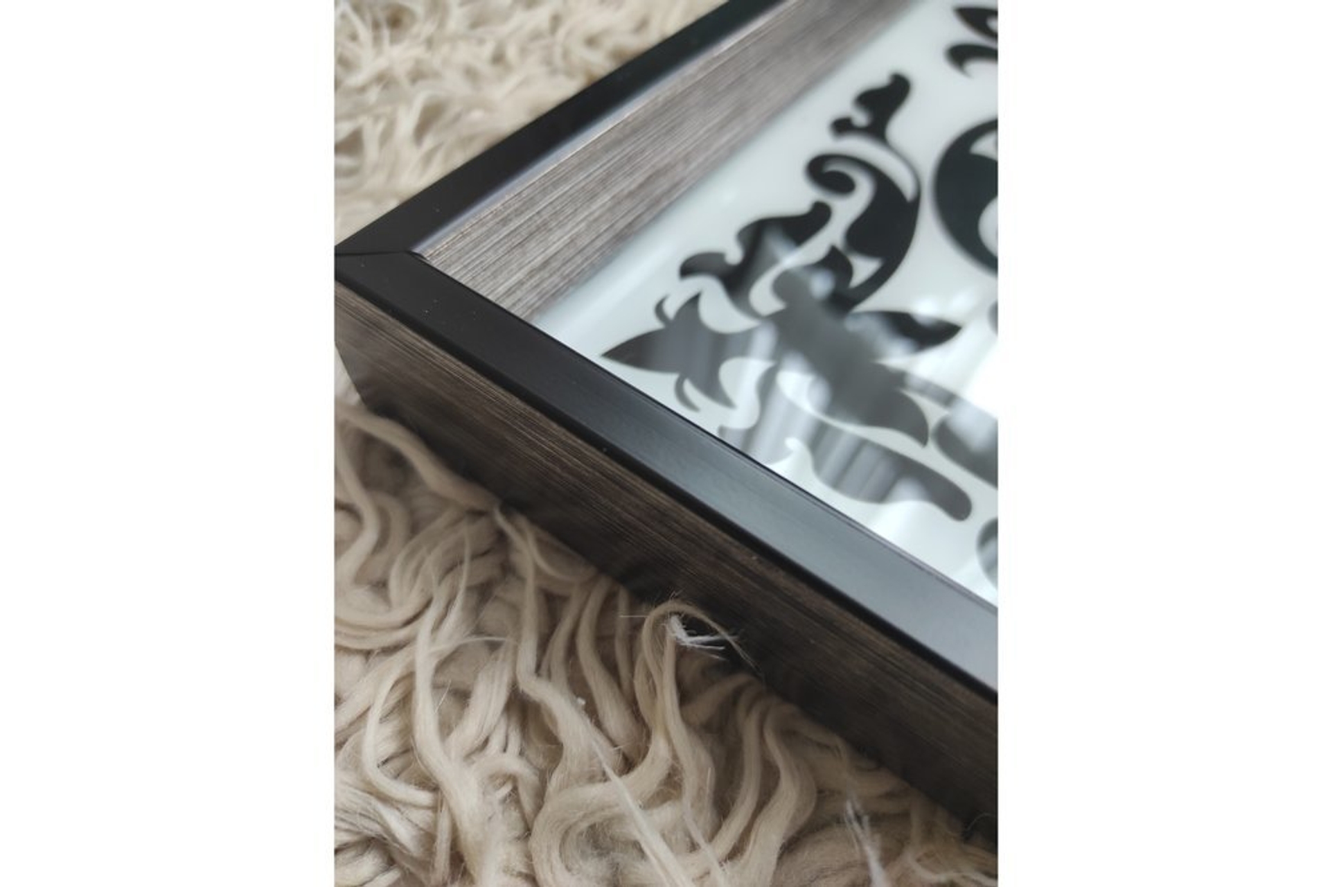 ARTE CASERO CAM BASKI MANDALA TEPSİ 40X40 CM FİYATI - Vivense