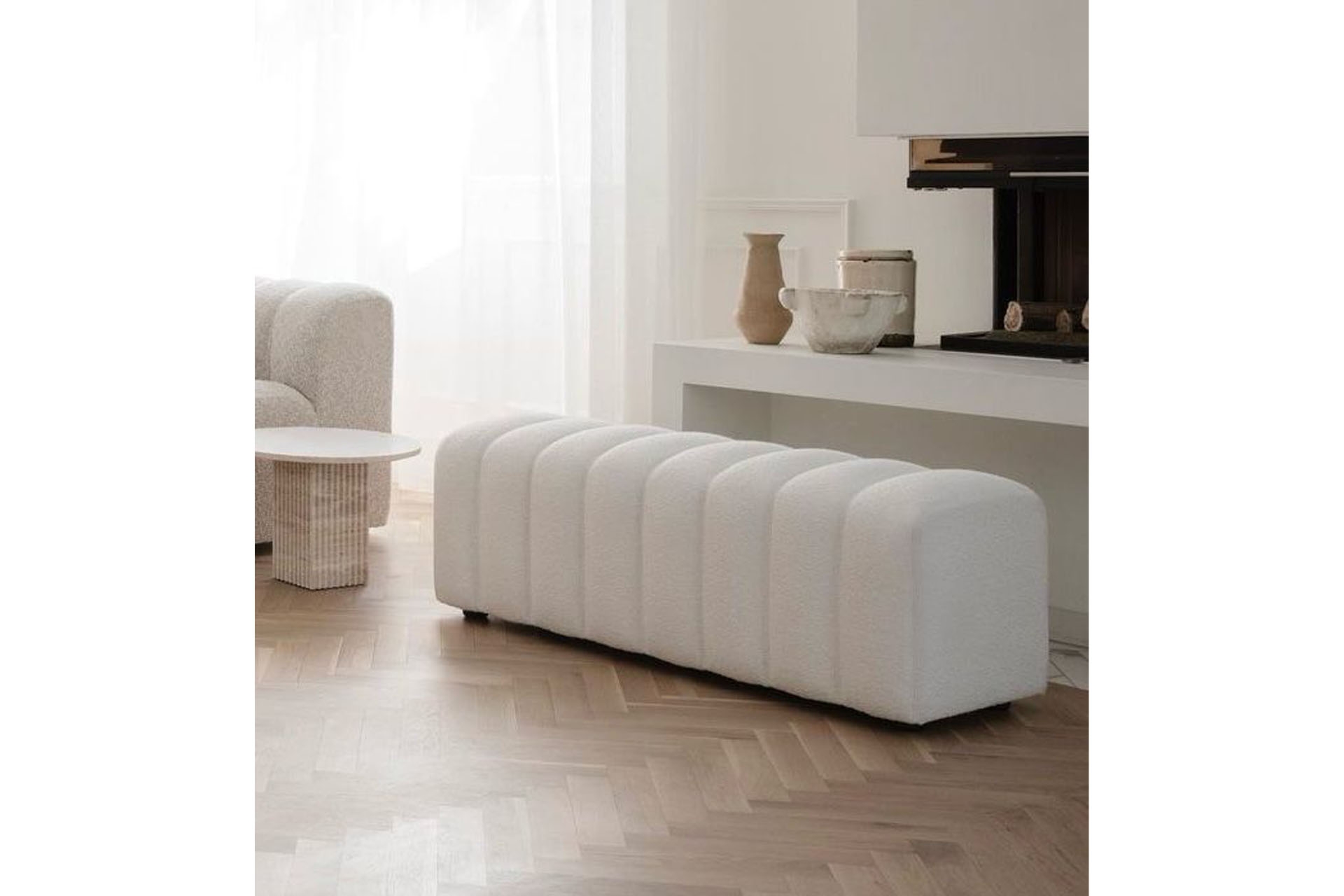 NORM TEDDY BENCH, BEYAZ FİYATI - Vivense