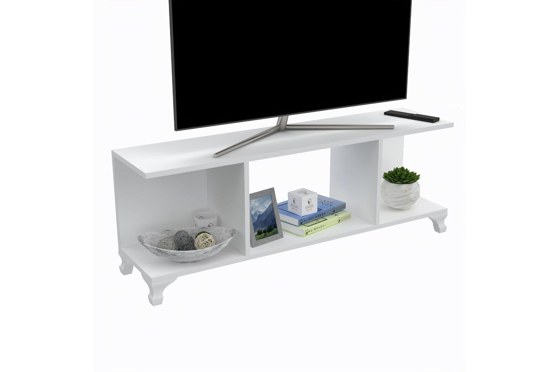 KENZLİFE SEUL TV ÜNİTESİ, BEYAZ, 038*120*30