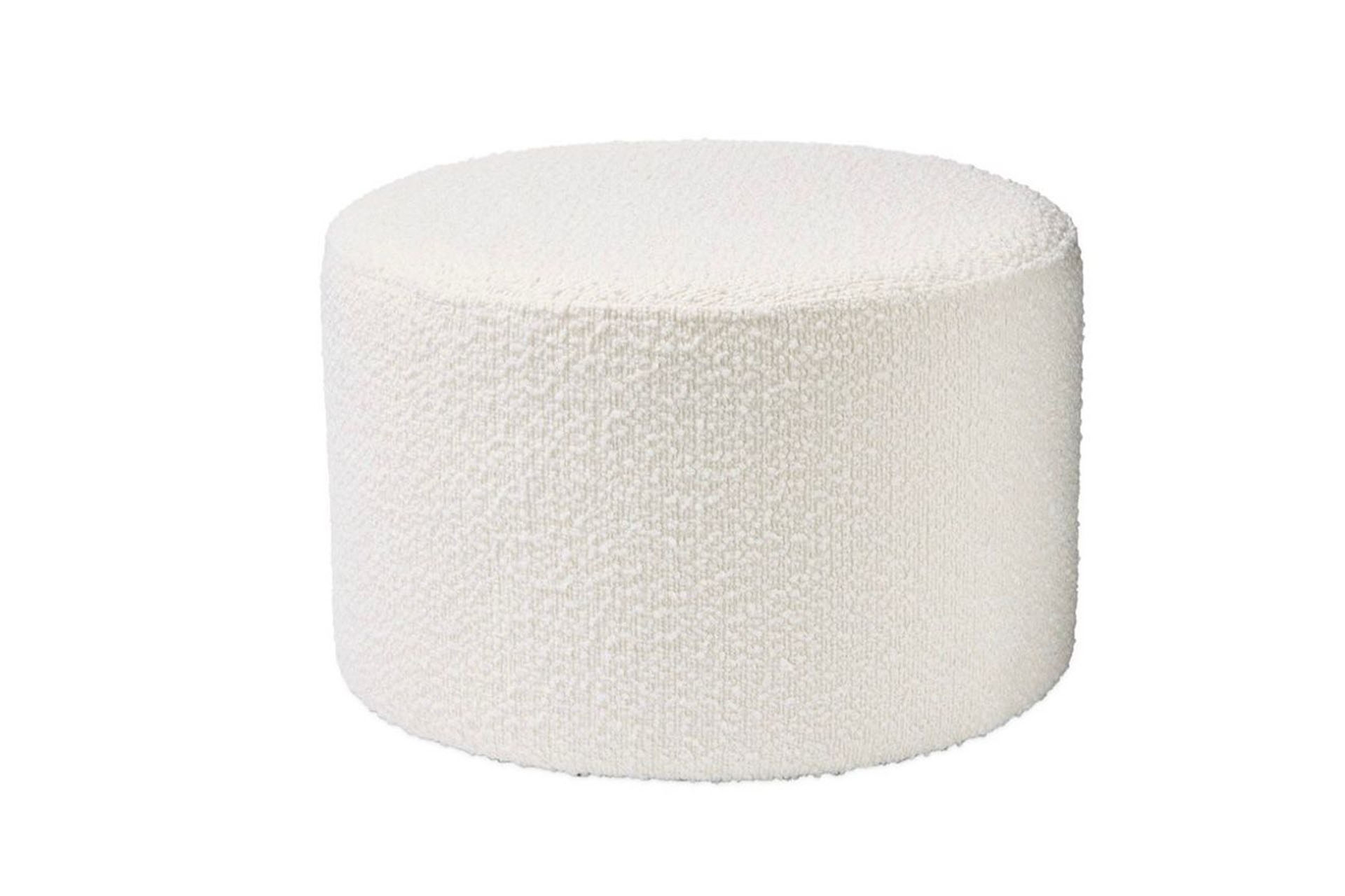 LİNDA TEDDY PUF, BEYAZ FİYATI - Vivense