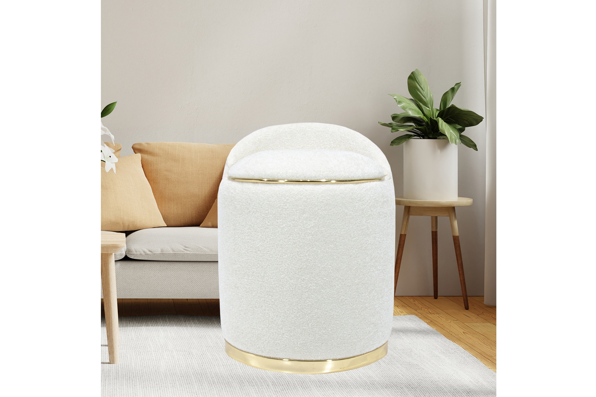 RİDGE PUF, TEDDY BEYAZ GOLD FİYATI - Vivense