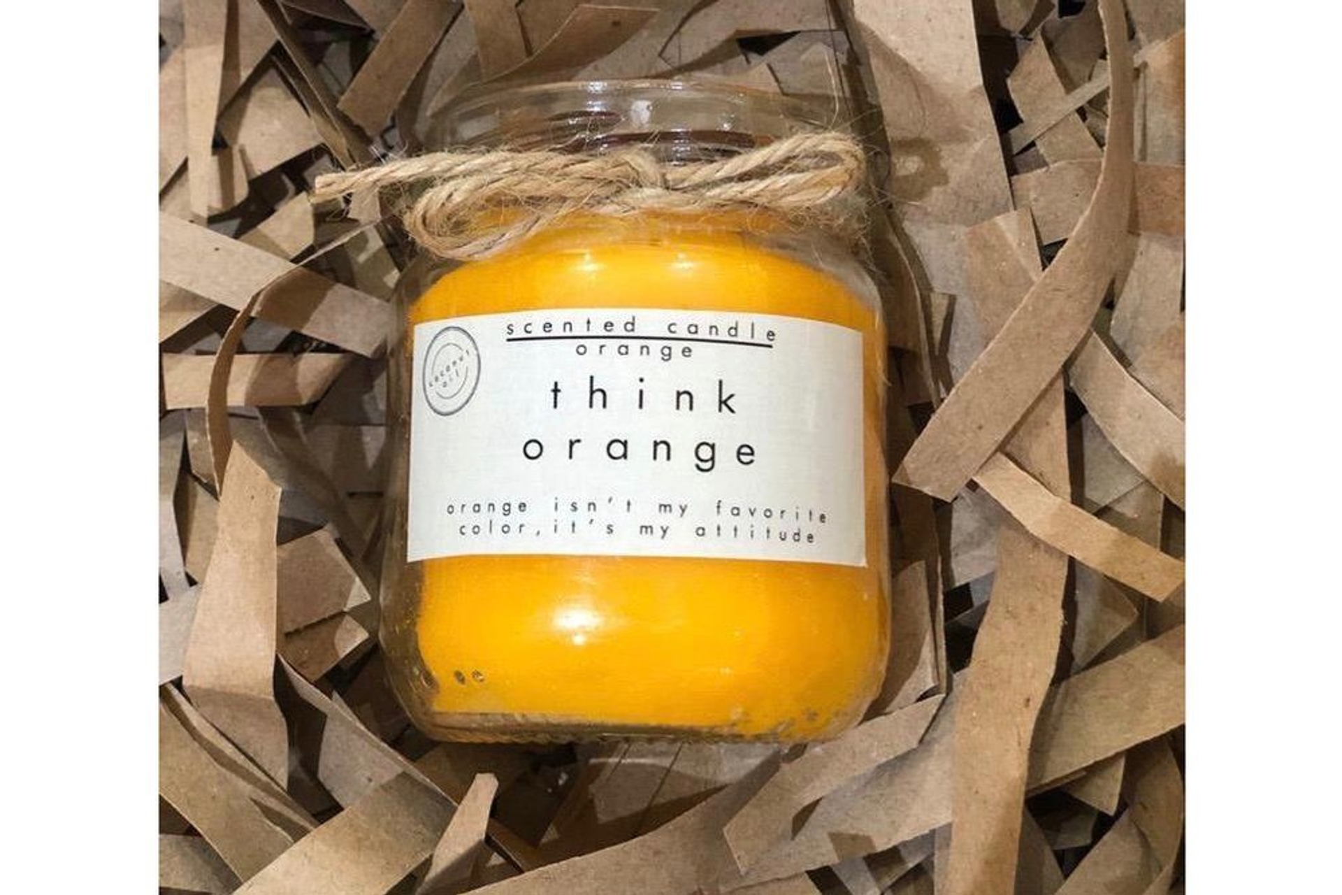 THİNK ORANGE KOKULU MUM 200 ML FİYATI - Vivense