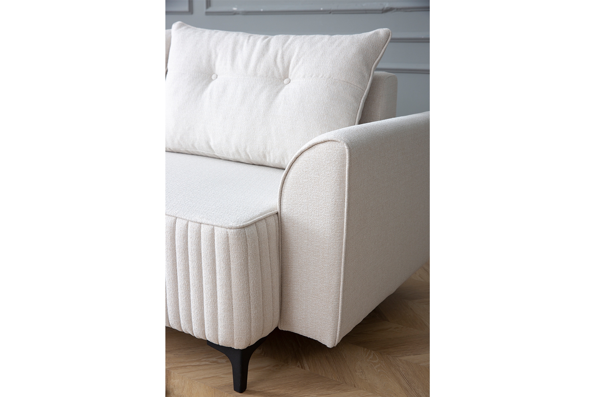 NAZZ MİNİ KÖŞE TAKIMI, AÇIK KREM, SOL KÖŞE FİYATI - Vivense