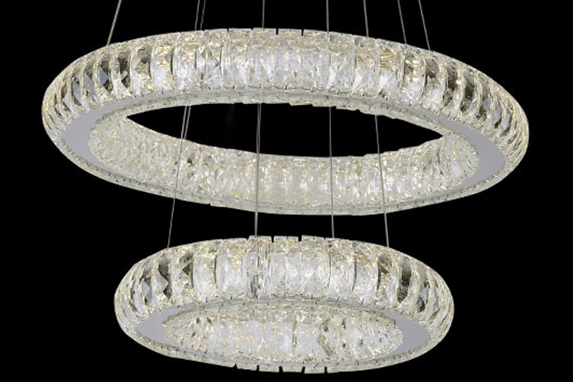 LAMPALUX MODERN 3 RENK LEDLİ TAVAN AYDINLATMASI SARKIT 48 CM M2 FİYATI - Vivense