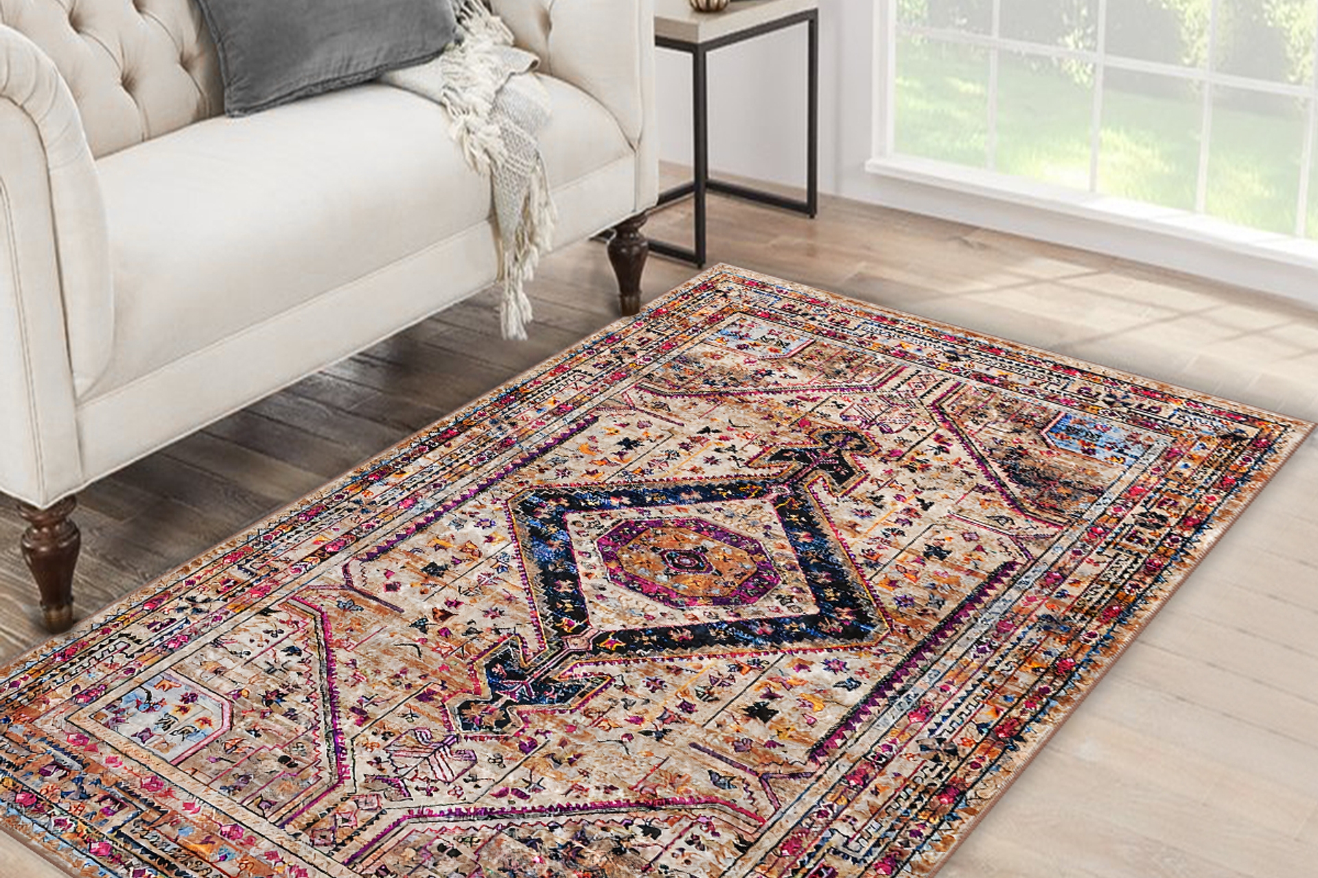 ETNİK RENKLİ MODERN HALI 175X280