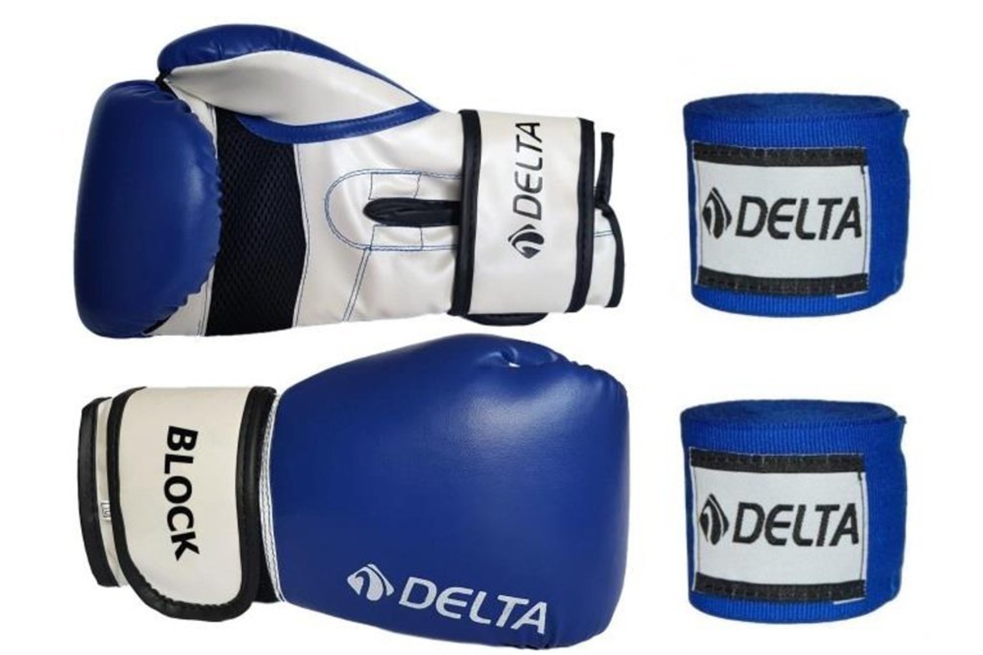 DELTA BLOCK DURA STRONG BOKS ELDİVENİ BOKS EL BANDAJI SETİ 8 OZ FİYATI ...