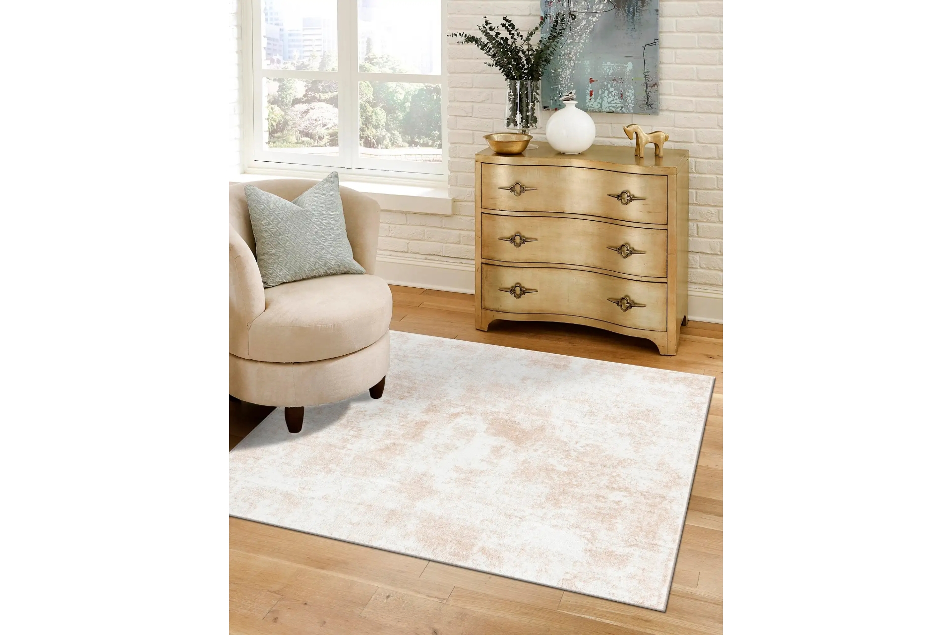 ANGORAHOME MAKİNE HALISI 8218A, 125X125 DİKDÖRTGEN FİYATI - Vivense