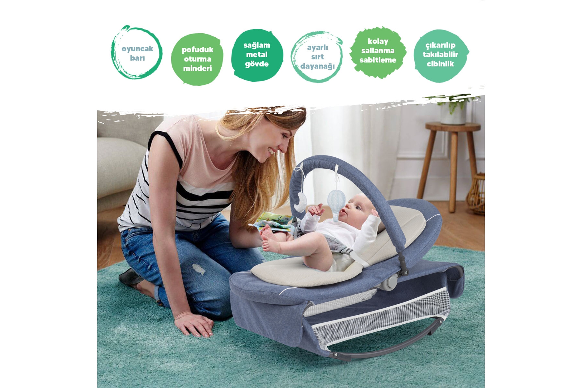 PERİLLA BABY LİFE CİBİNLİKLİ SALLANABİLİR ANA KUCAĞI, KAHVERENGİ FİYATI ...