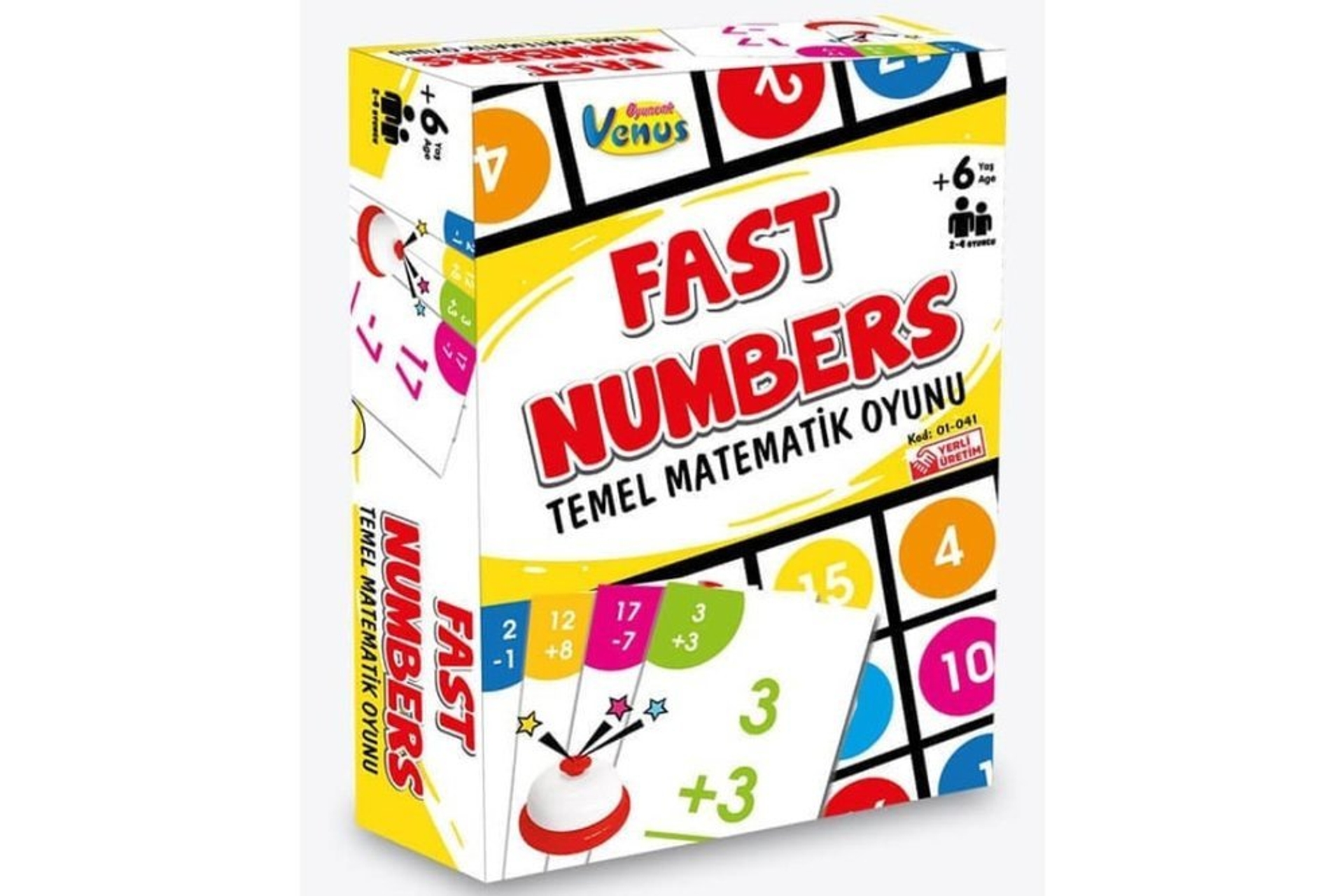 FAST NUMBERS TEMEL MATEMATİK OYUNU FİYATI - Vivense