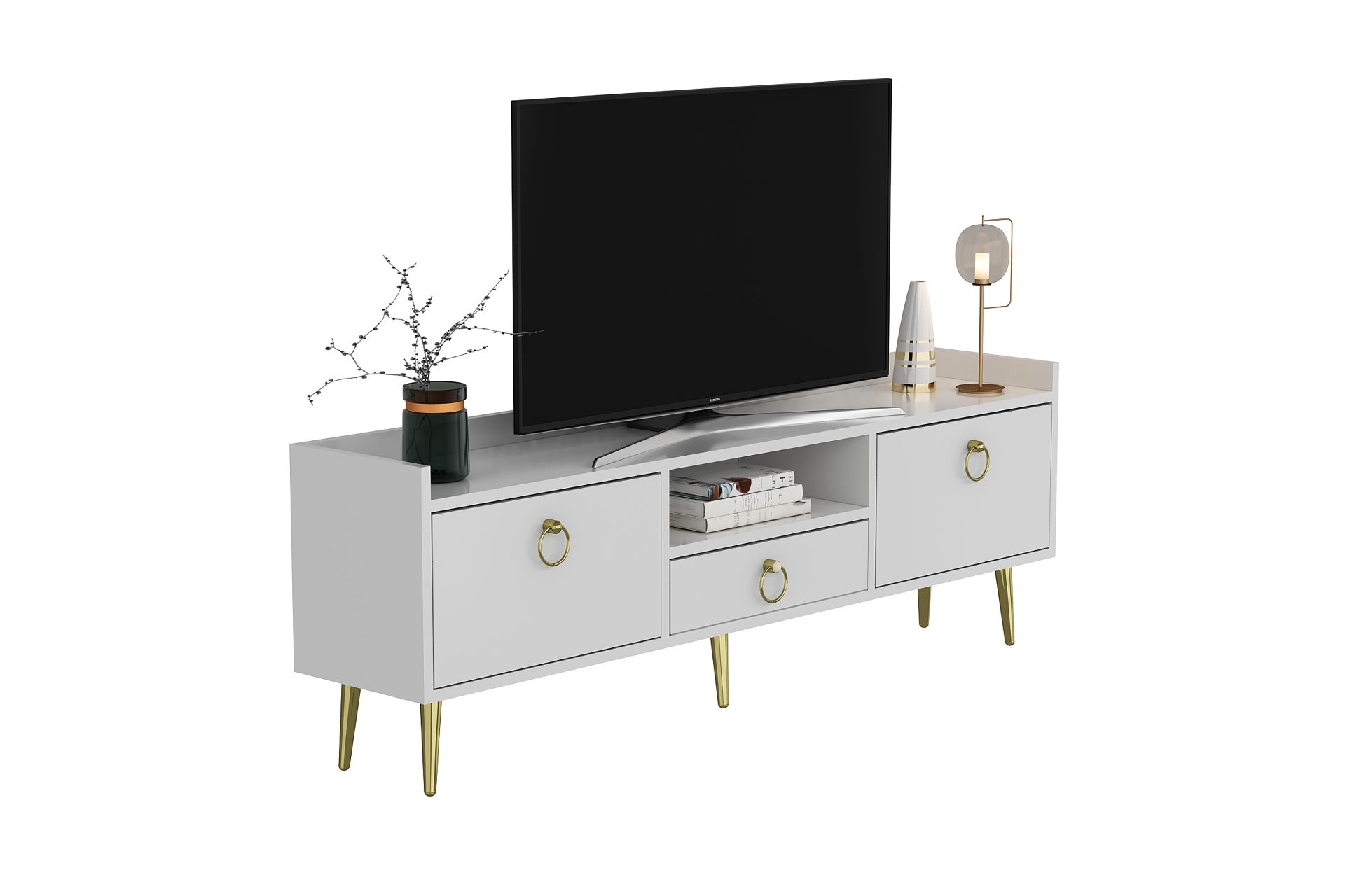 DARİNG TV ÜNİTESİ, BEYAZ, FİYATI - Vivense