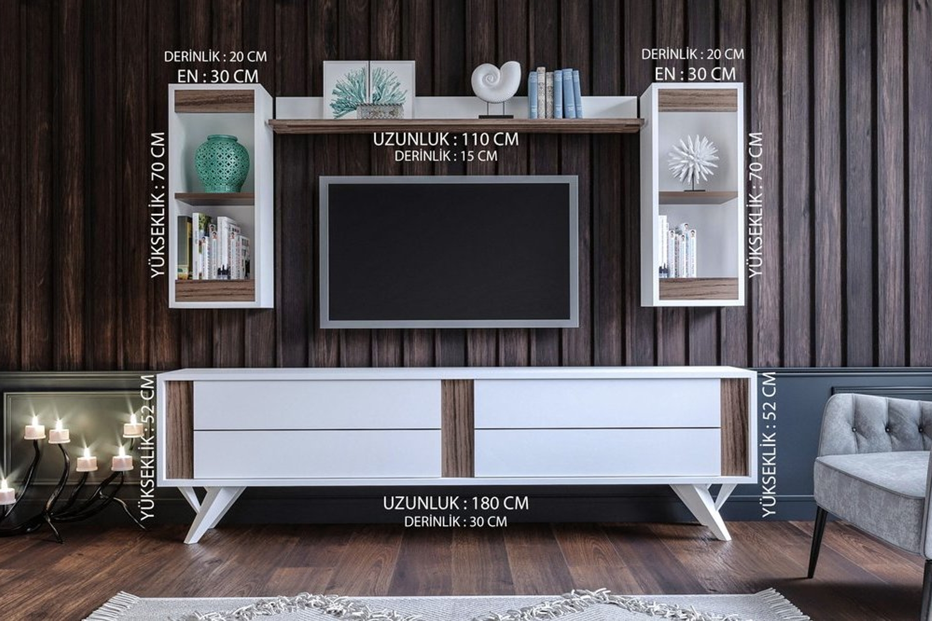 MODATTE NORM TV ÜNİTESİ FİYATI - Vivense