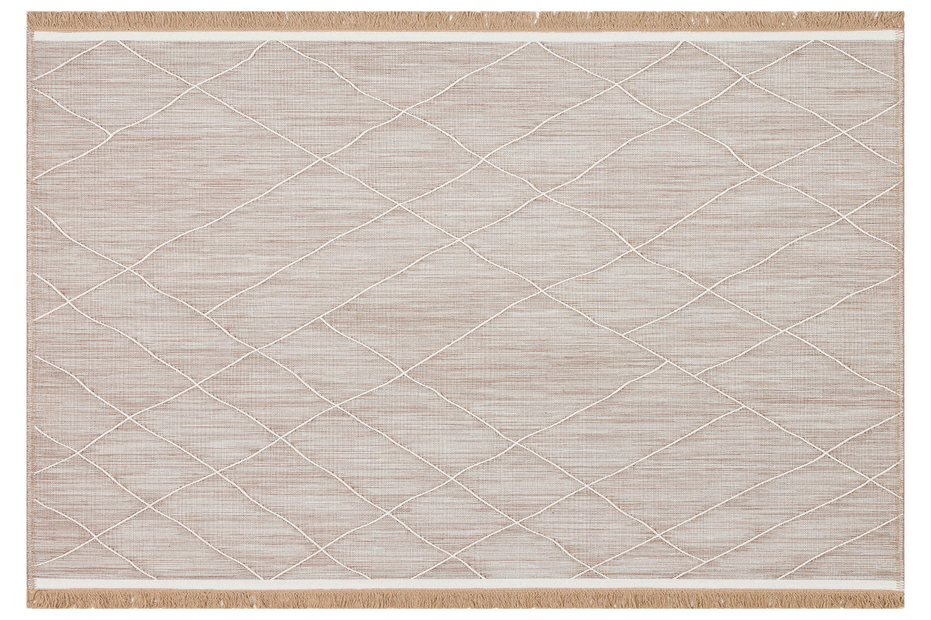 ARYA CRAFT ARC DESENLİ DOKUMA KİLİM 02, BEİGE, 80X300 FİYATI - Vivense