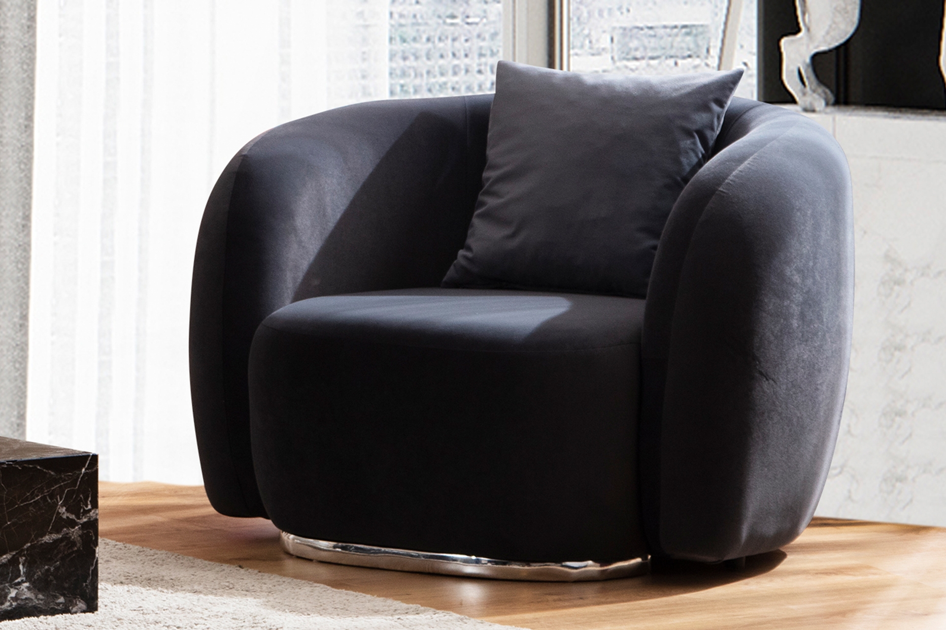 LİNE ANKA BERJER, KOYU ANTRASİT FİYATI - Vivense