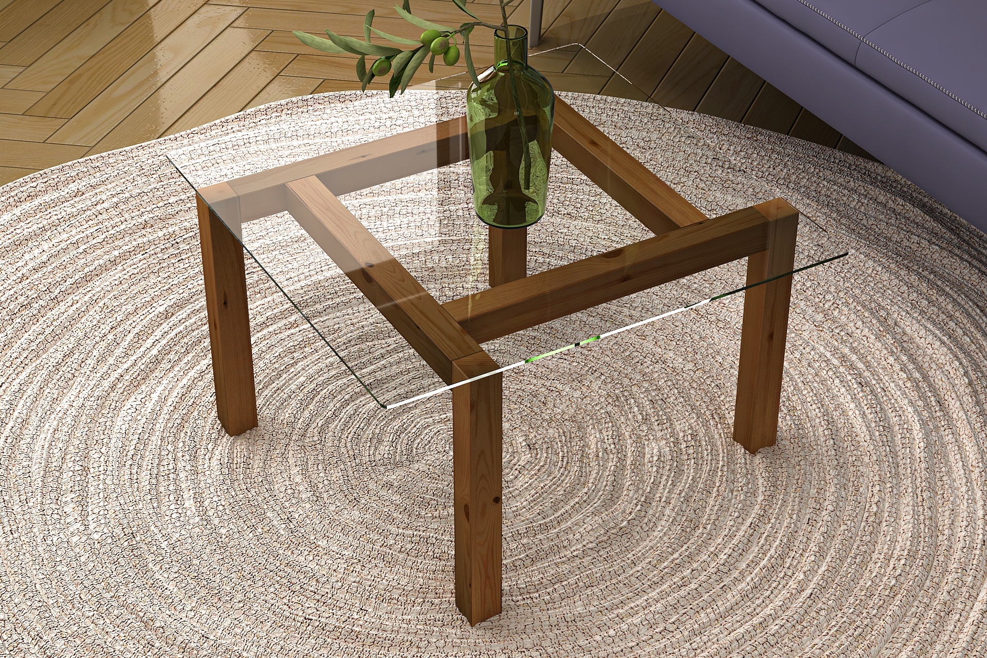 GİVAYO WOOD'S ELİA AHŞAP ORTA SEHPA, CEVİZ FİYATI - Vivense