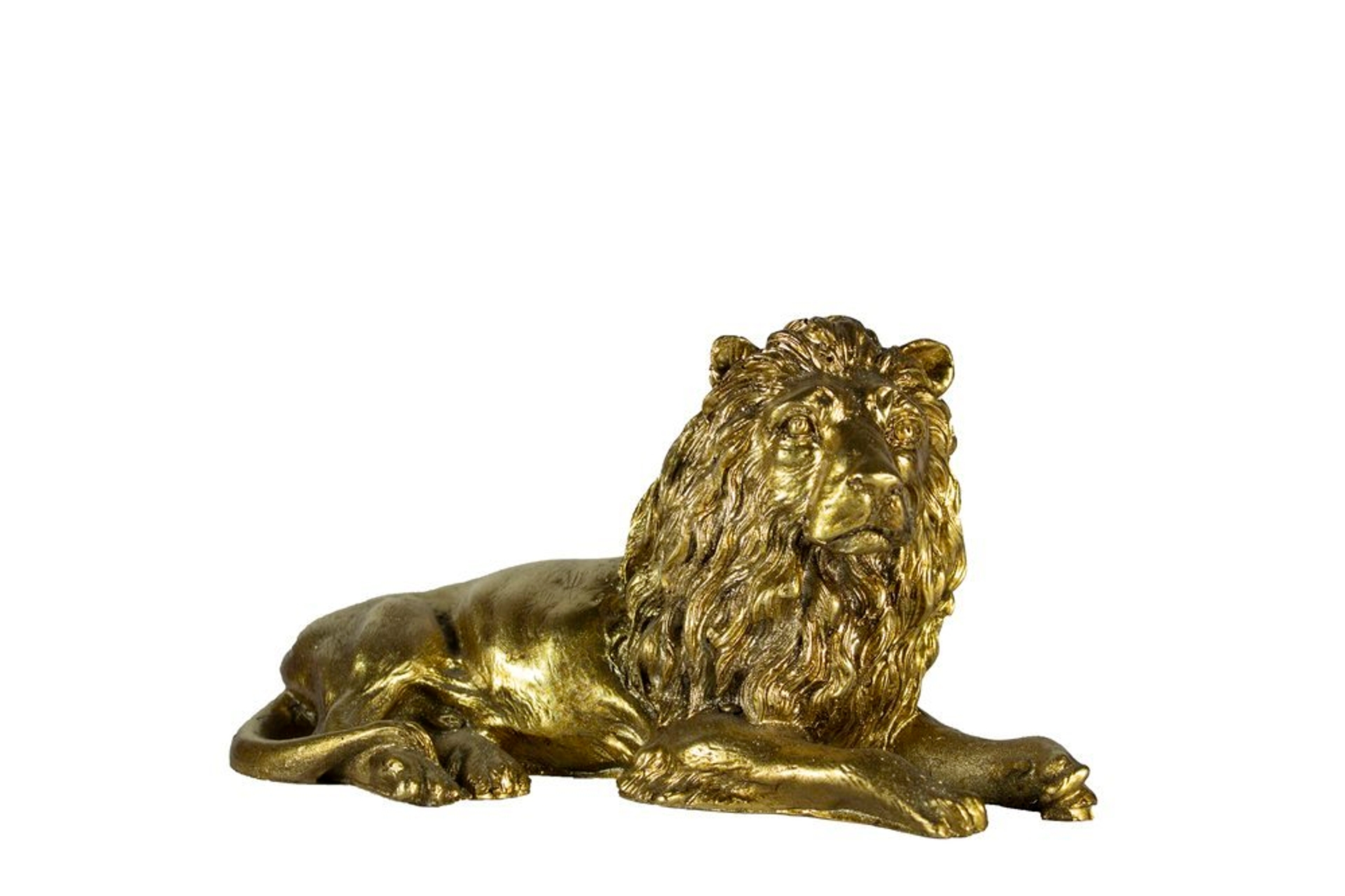 LİVAVA OTURAN ASLAN POLYESTER BİBLO ALTIN FİYATI - Vivense