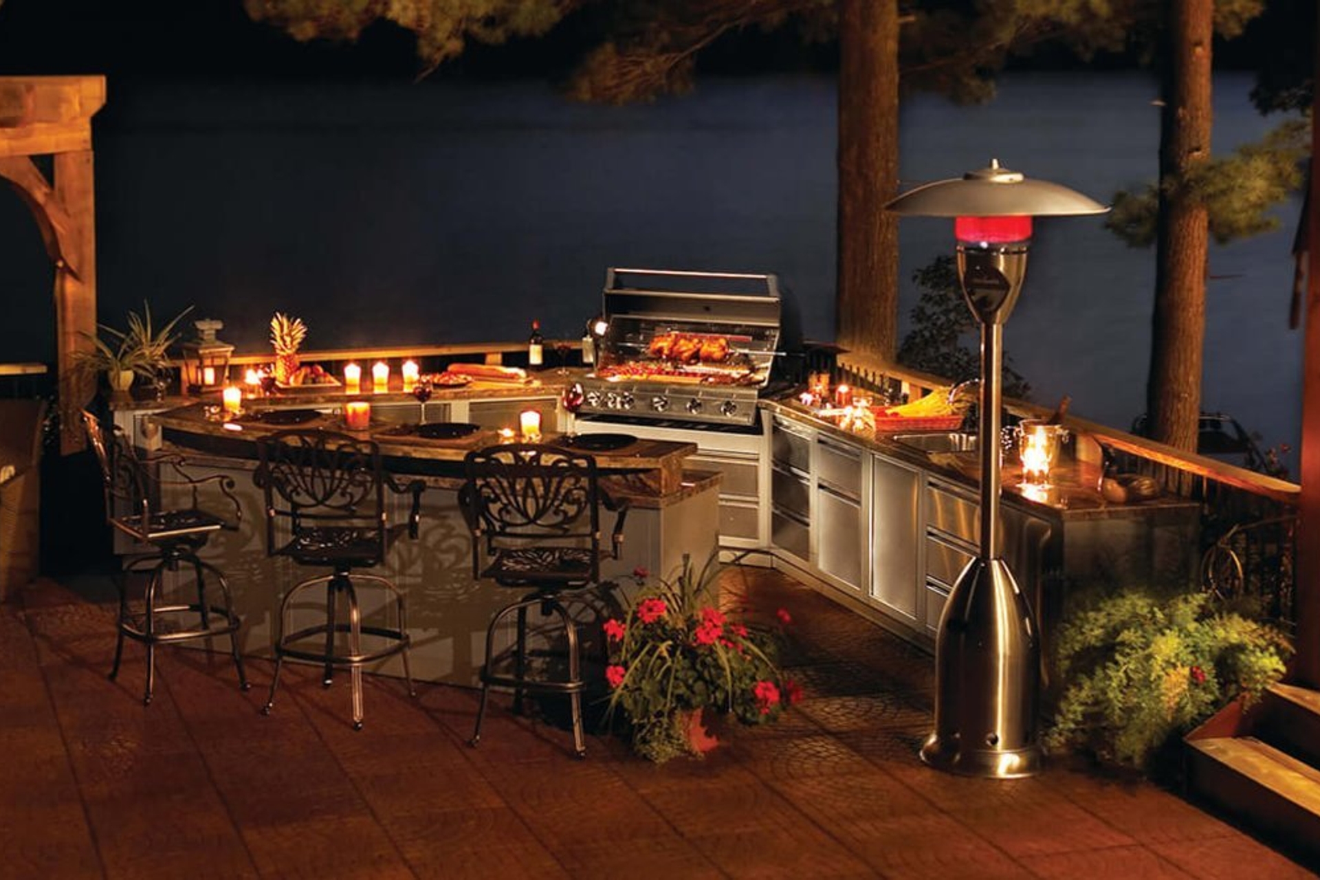 NAPOLEON BUİLT İN LEX 605 RBI TEZGAH ÜSTÜ GAZLI MANGAL FİYATI - Vivense