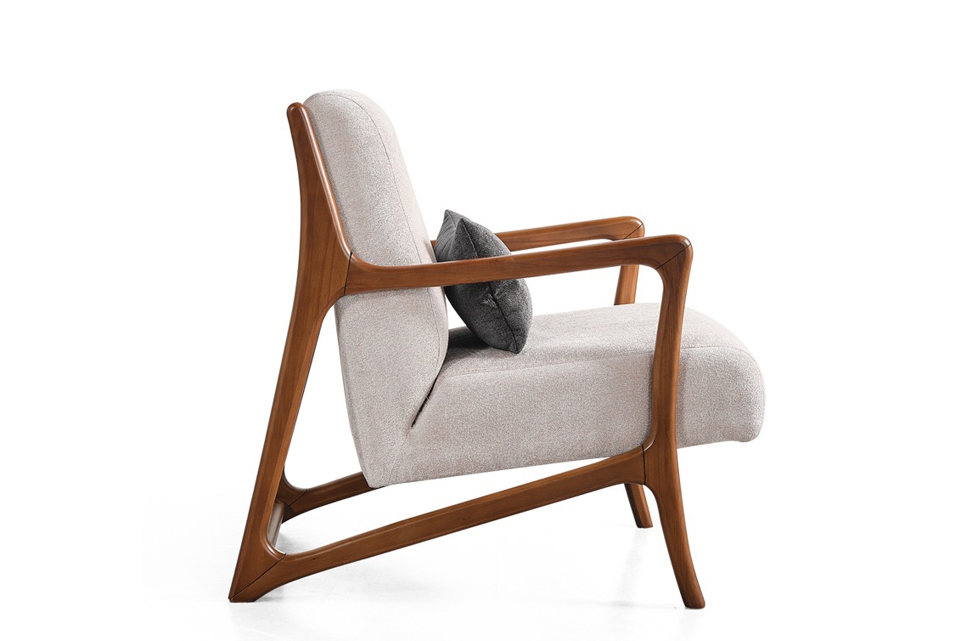 TİME AHŞAP BERJER, KREM FİYATI - Vivense