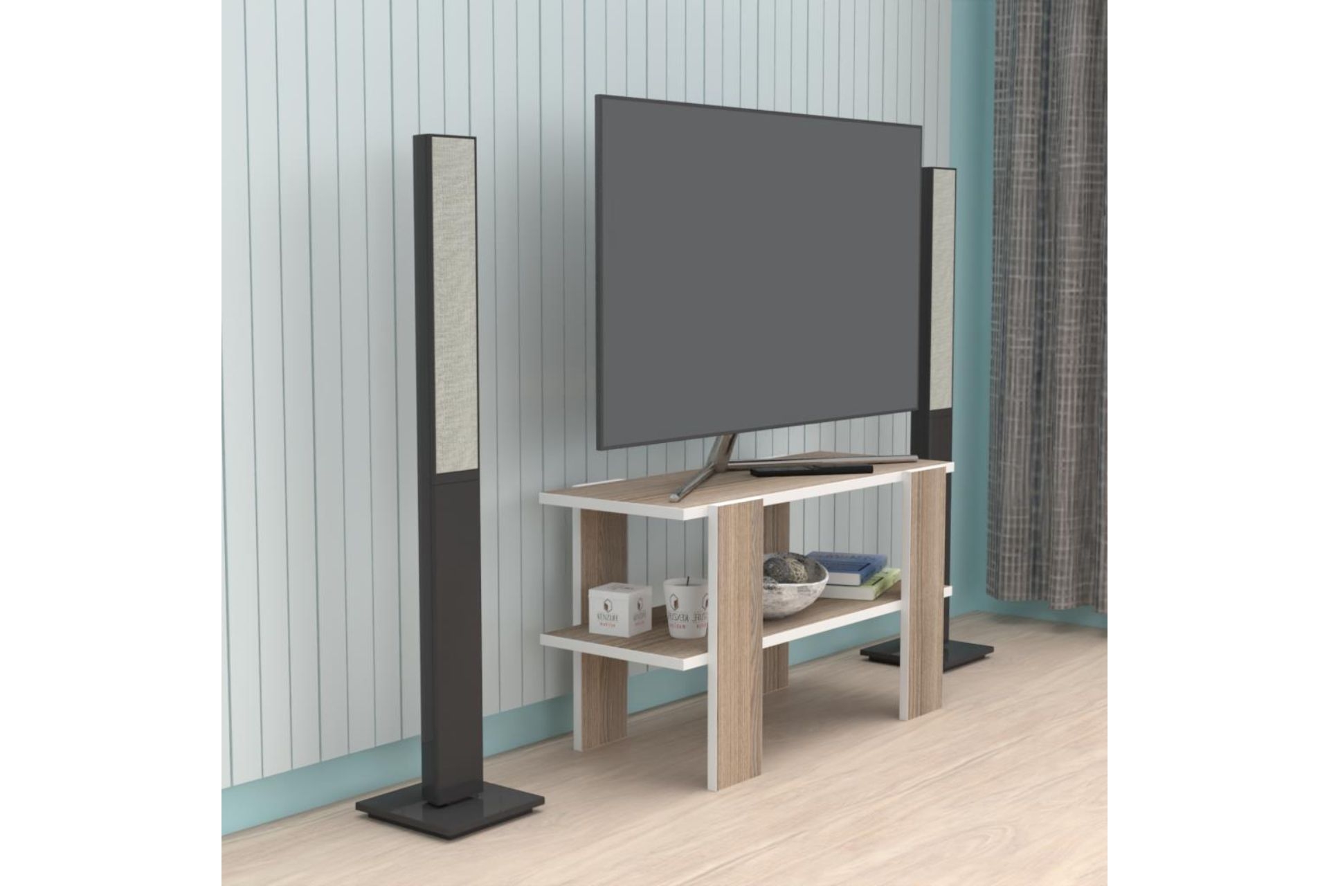 KENZLİFE BANGKOK TV ÜNİTESİ, KAHVE, 040*080*30