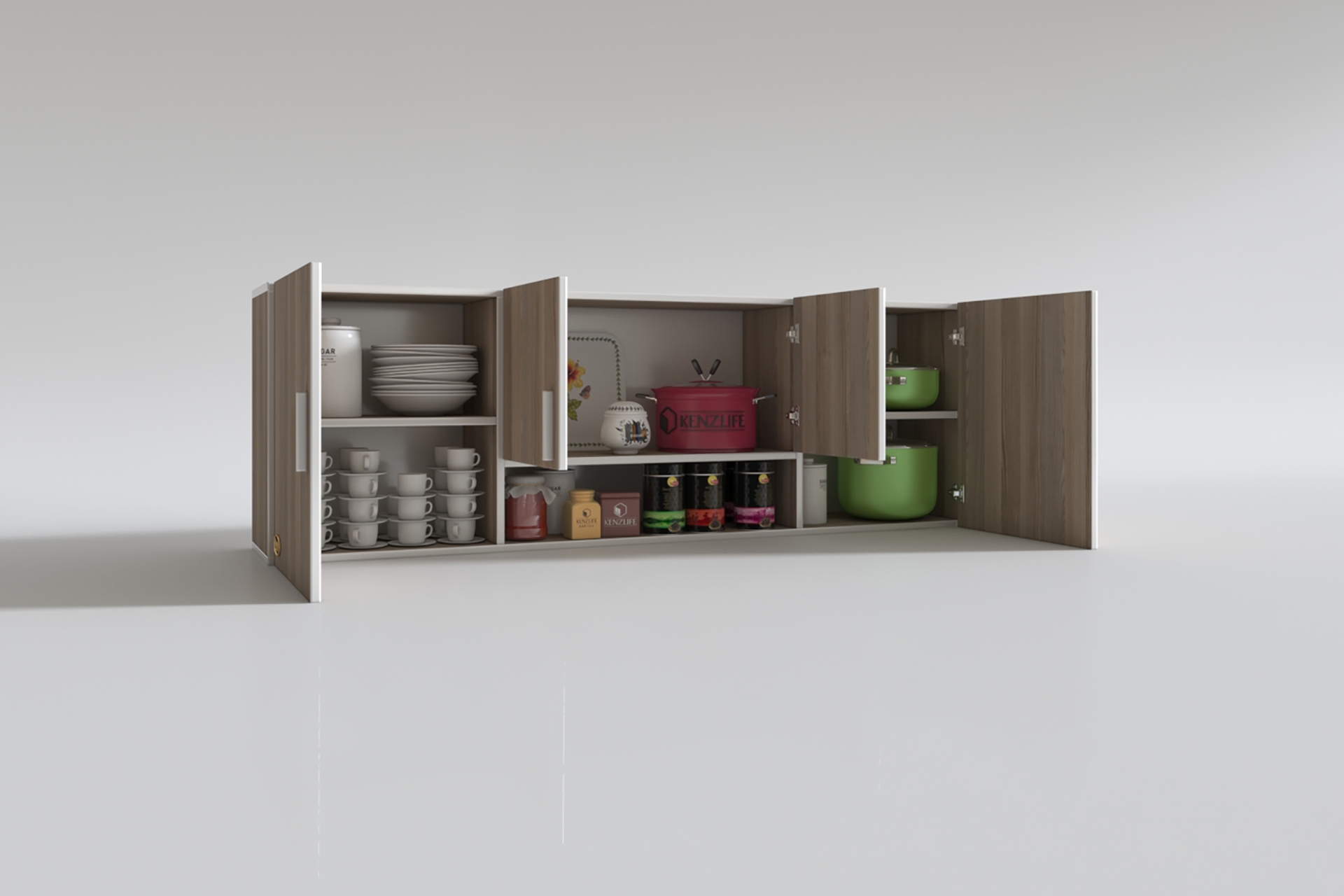 PACKEY HAZIR MUTFAK DOLABI, RAFLI, CORDOBA