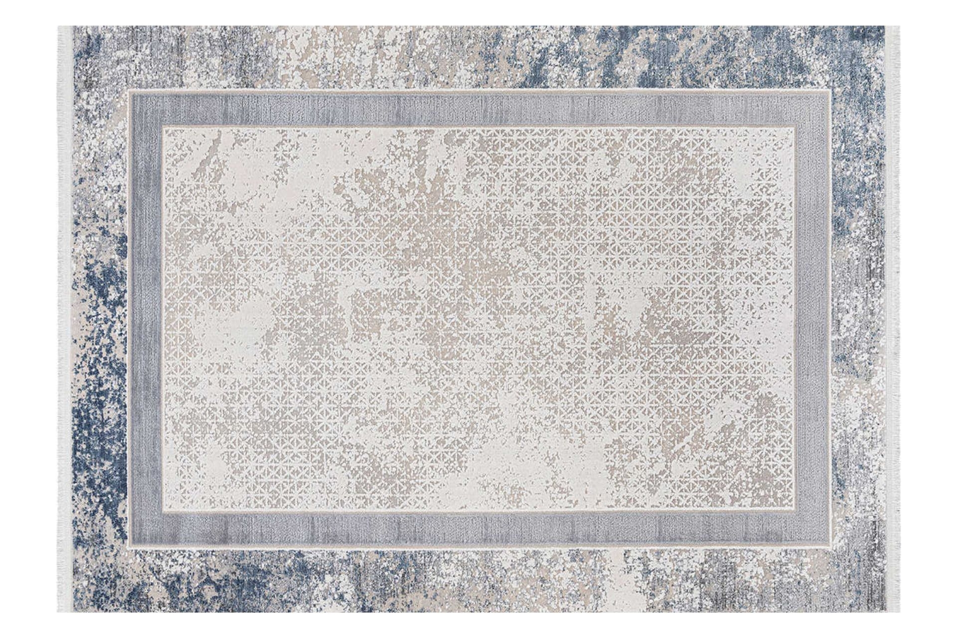 FESTİVAL HALI AMARA M1102A MODERN SALON HALISI, MAVİ, 80X300