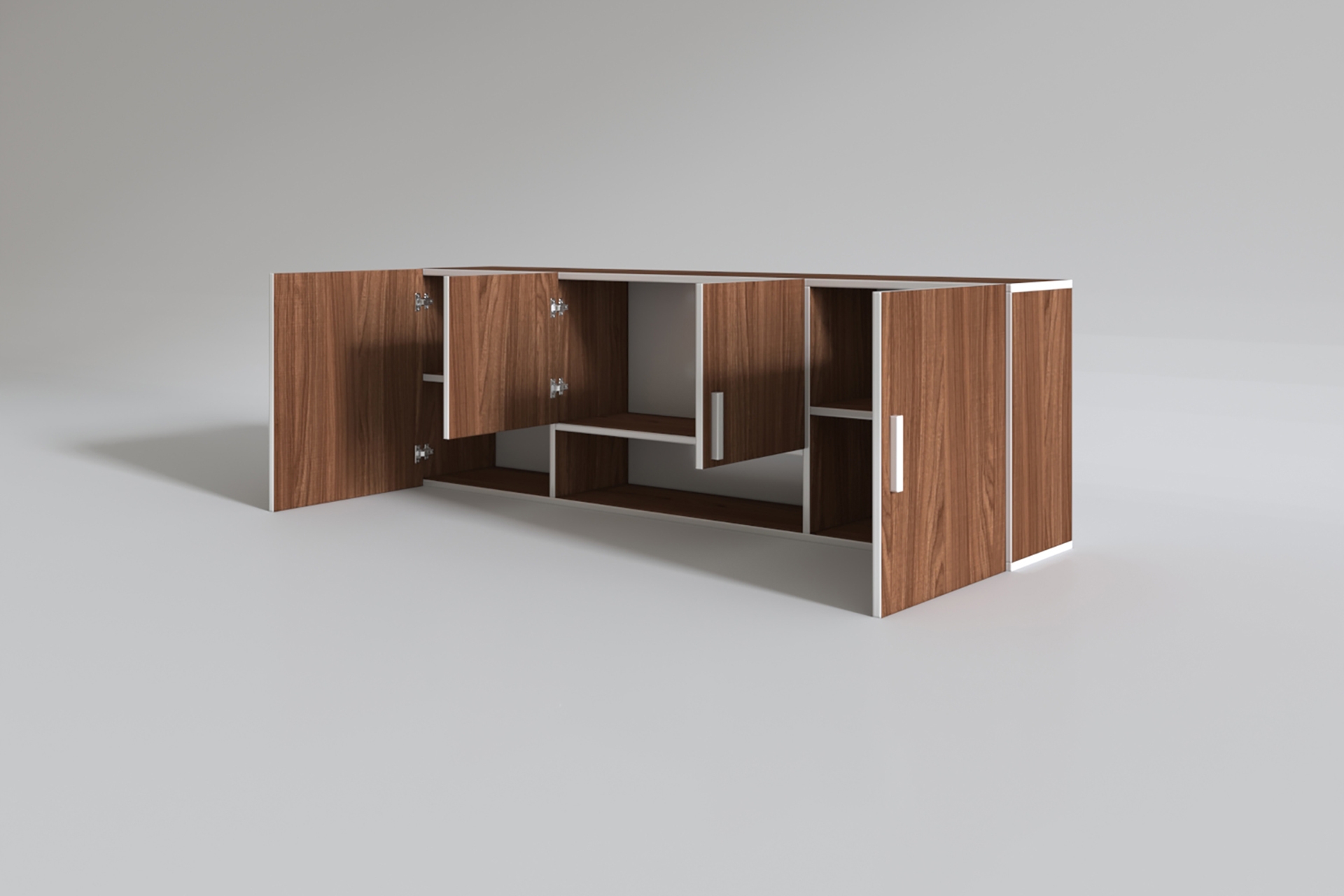 PACKEY HAZIR MUTFAK DOLABI, RAFLI, CEVİZ FİYATI - Vivense