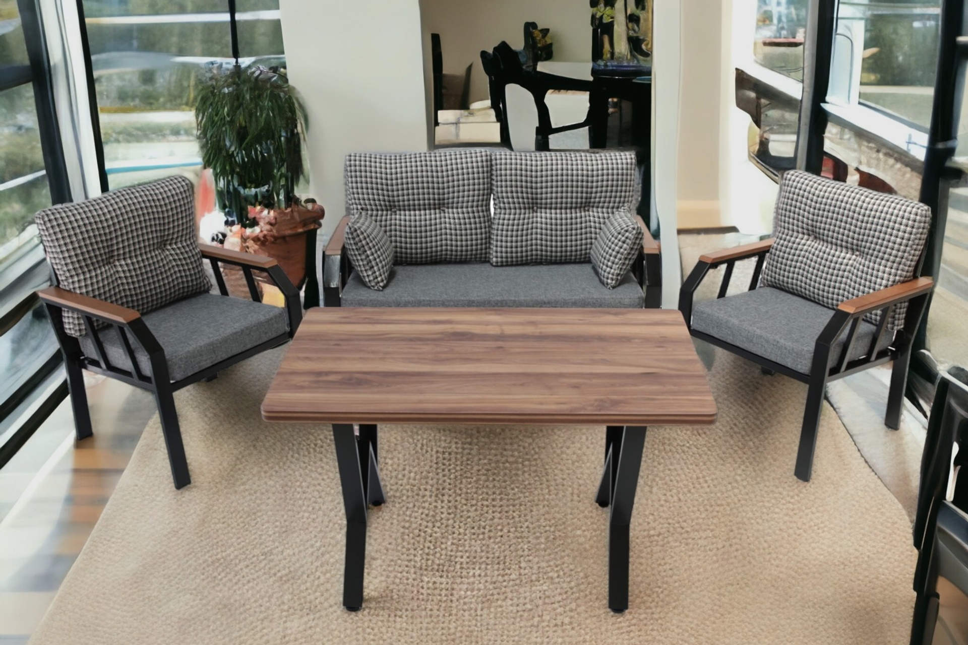 TU TİENDA NERGİZ BAHÇE BALKON TAKIMI, KAZAYAĞI