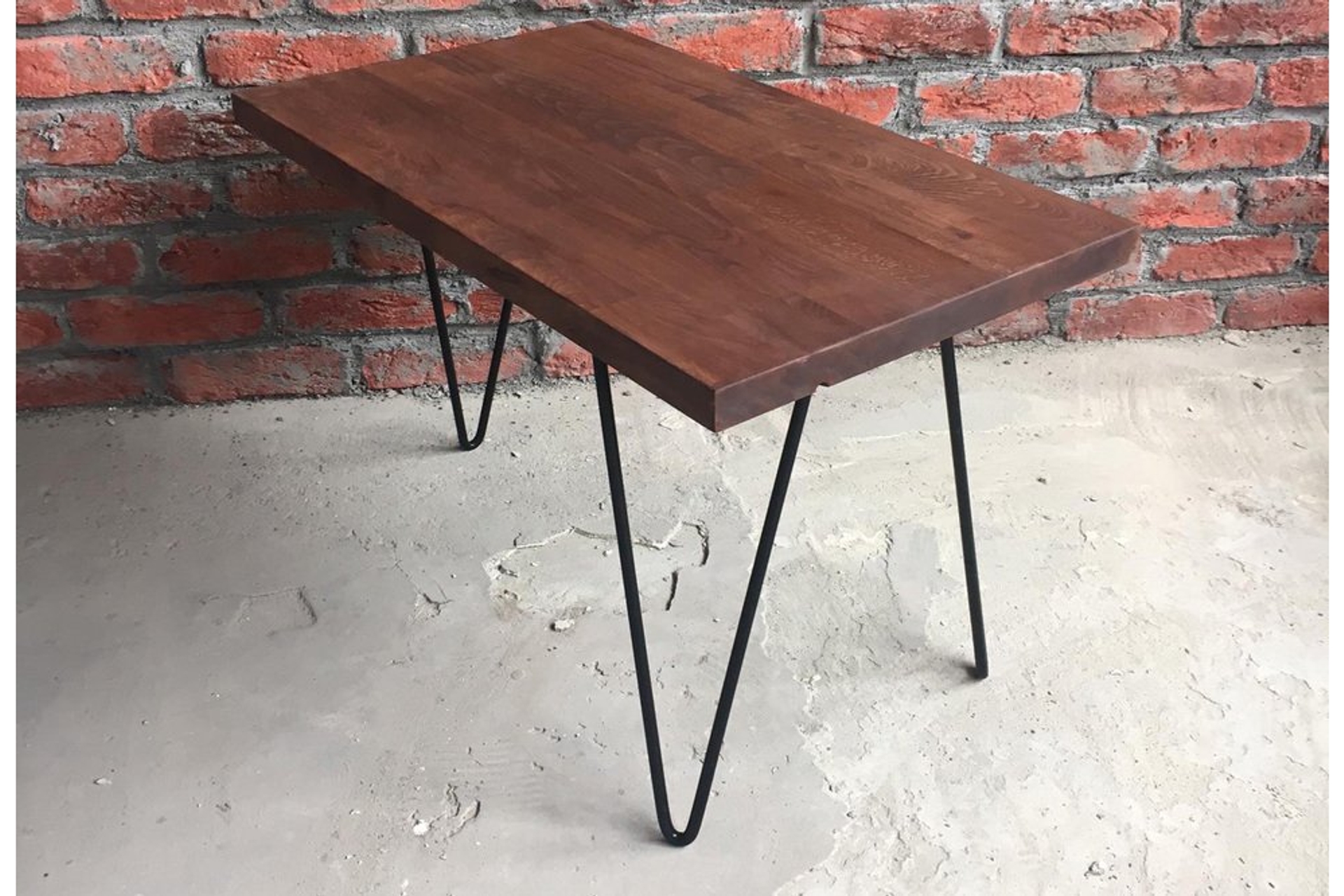 MARKAEV PANEL CEVİZ SEHPA MASİF 40 CM