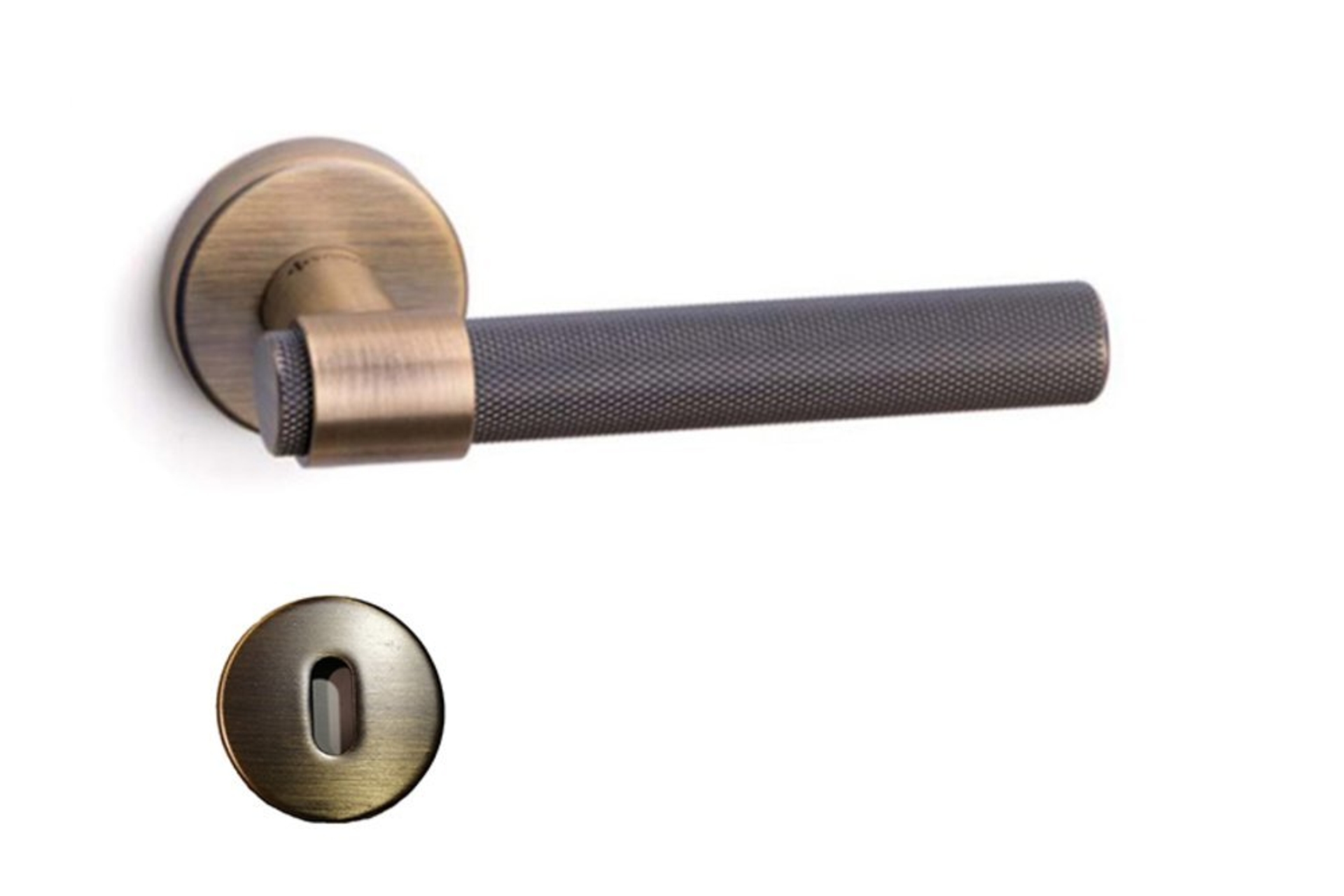 SYSTEM AXEL T ODA MAT ANTİK BRONZ KAPI KOLU FİYATI - Vivense