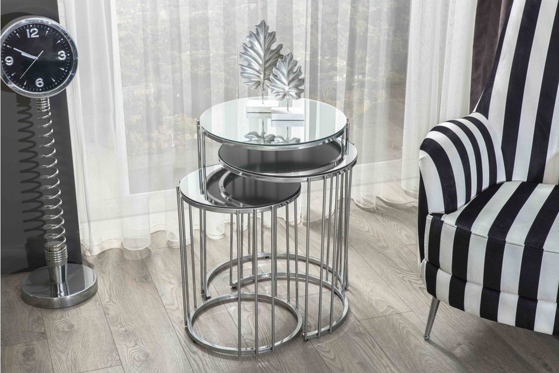 NAPOLİ ZİGON SEHPA, KROM BOYA FİYATI - Vivense