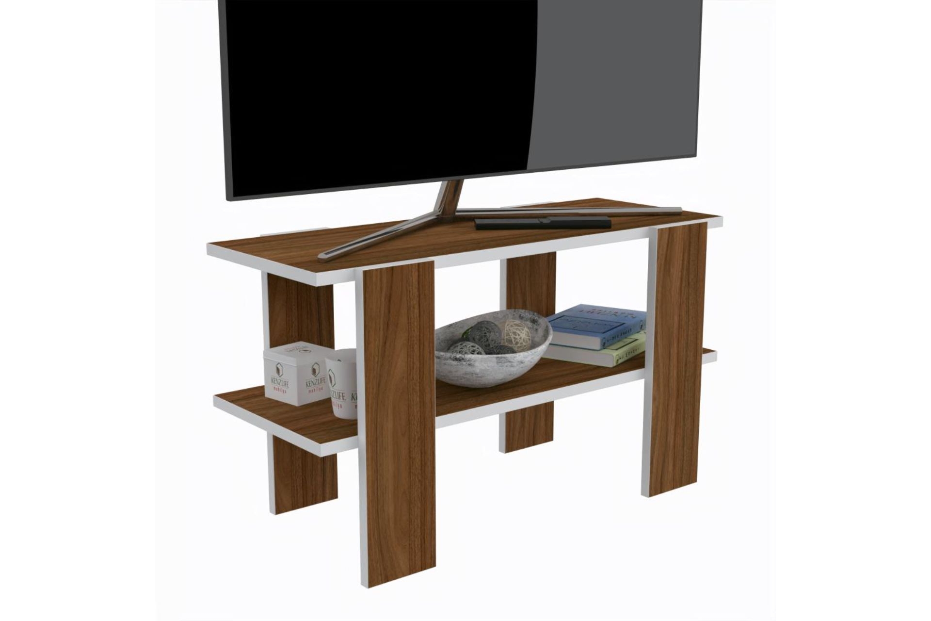 KENZLİFE BANGKOK TV ÜNİTESİ, CEVİZ, 040*080*30