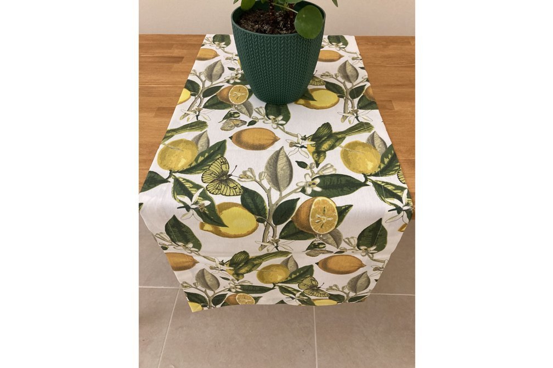 LEMON TREE DUCK KETEN RUNNER FİYATI - Vivense