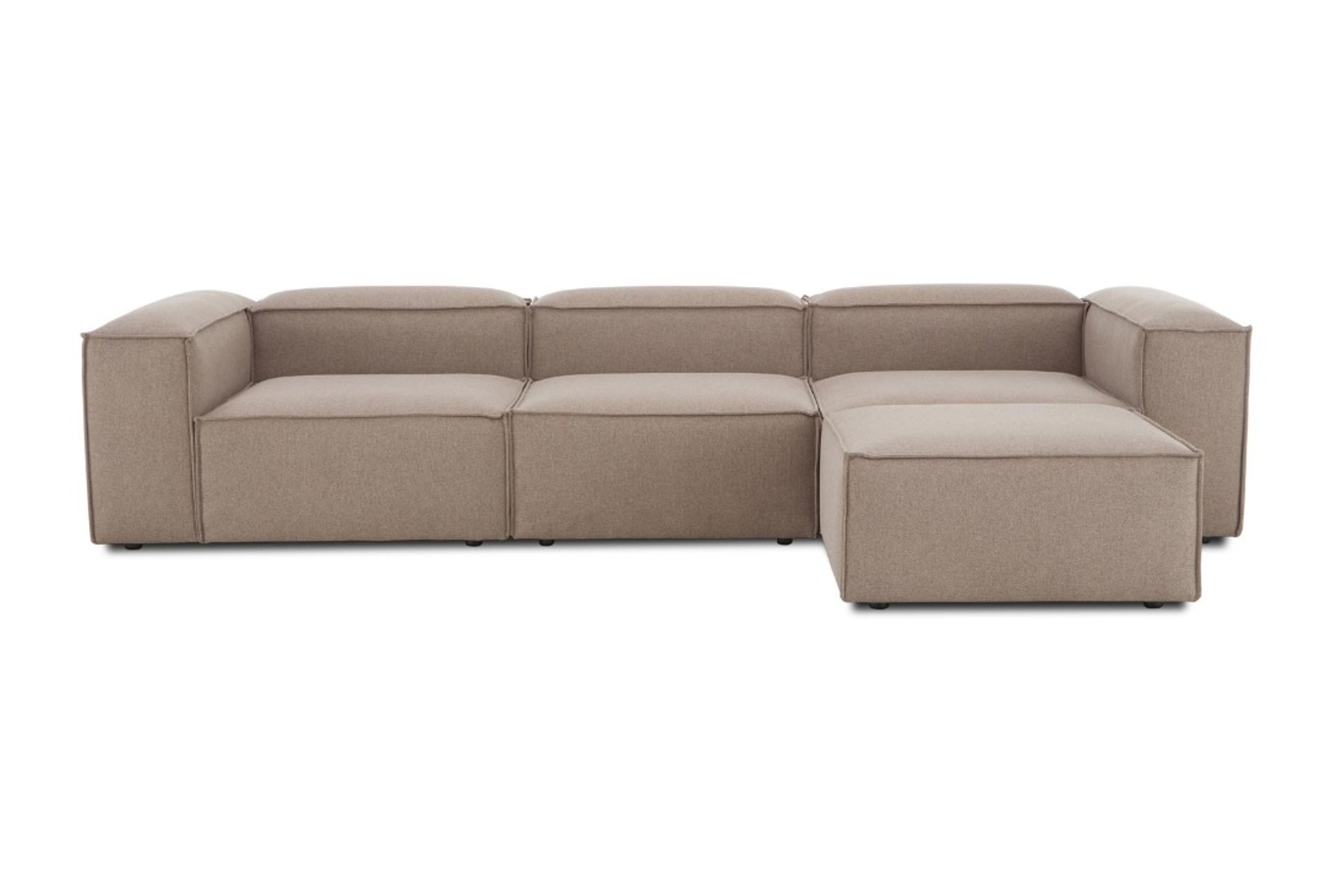 RELAX SOFT STANDART 4 MODÜL KÖŞE KOLTUK, AÇIK KAHVE