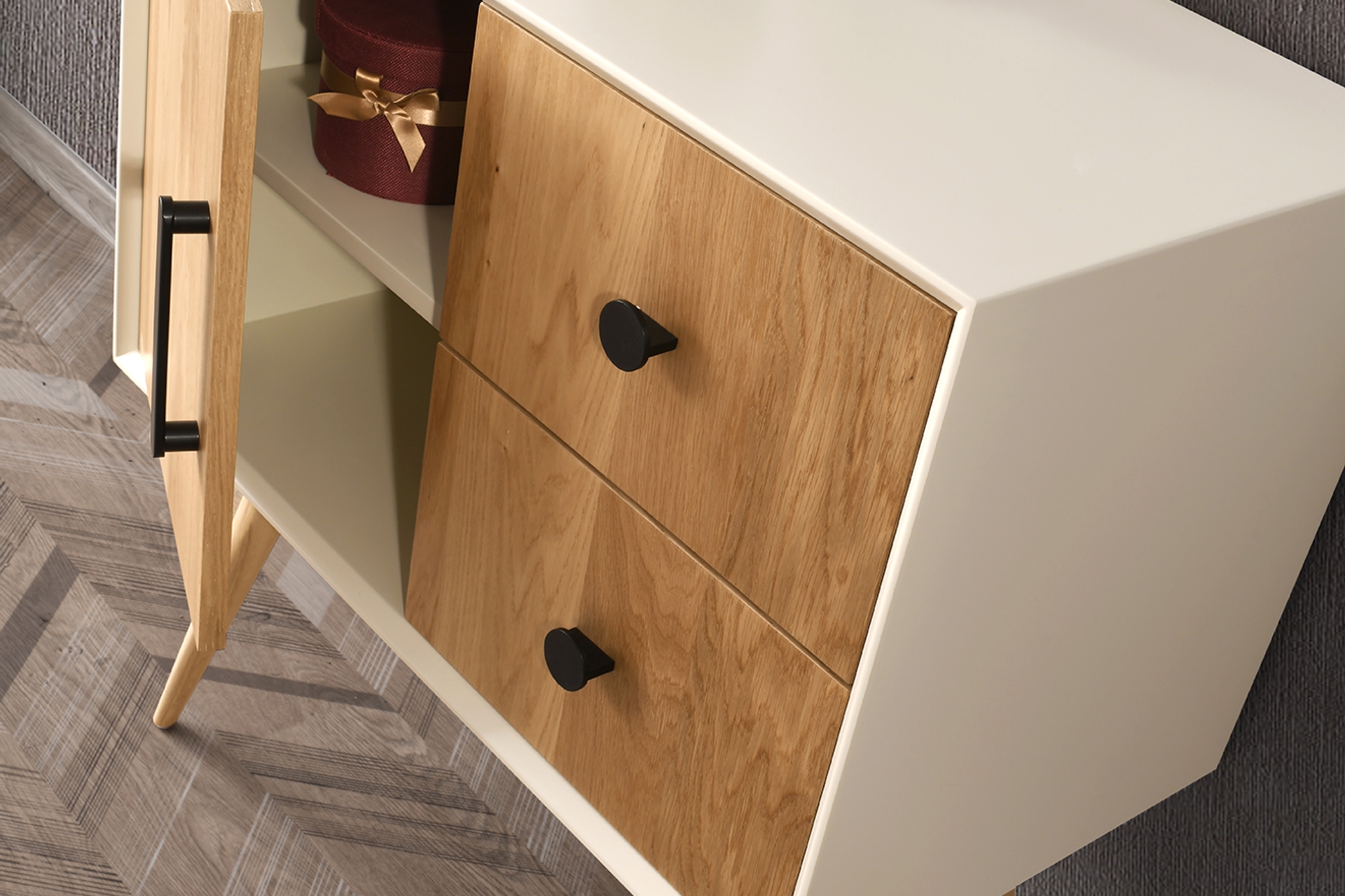 MİDLİNE MİNİ KONSOL, CEVİZ BEYAZ FİYATI - Vivense