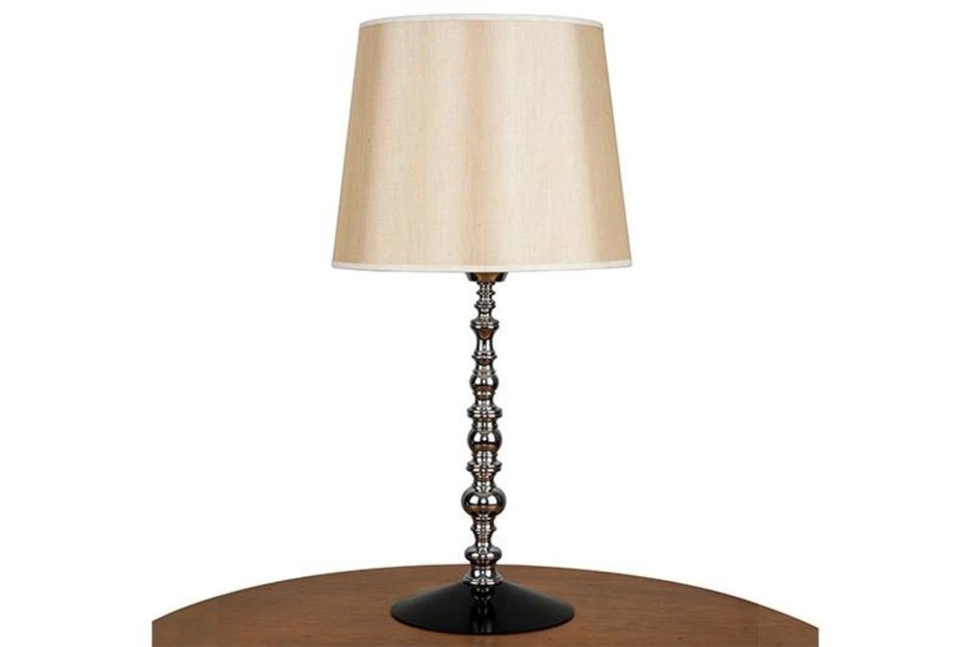 CHELSEA ABAJUR BEJ ŞAPKALI KROM FİYATI - Vivense