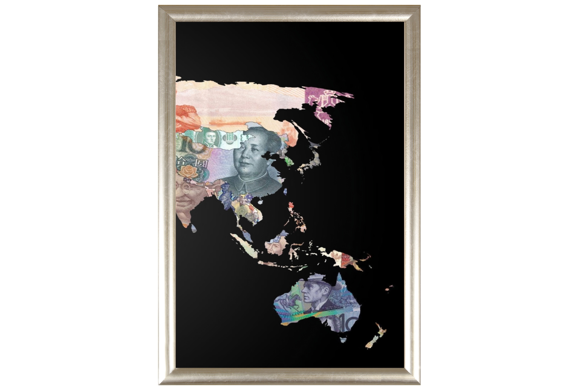 FRANK RAY MONY MAP TABLO SETİ, 50X70 FİYATI - Vivense