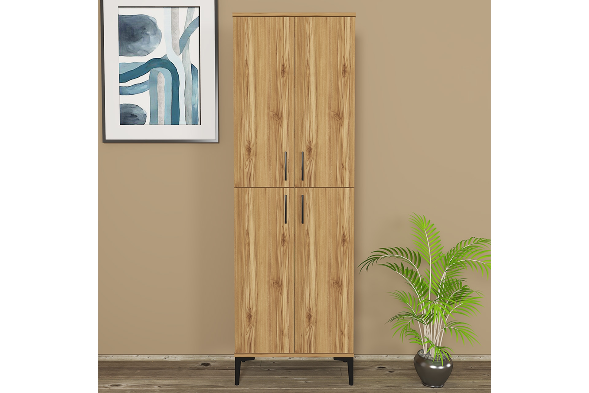 KALENDER DEKOR ROSE-4 RS04 ÇOK AMAÇLI MUTFAK DOLABI, MEŞE FİYATI - Vivense