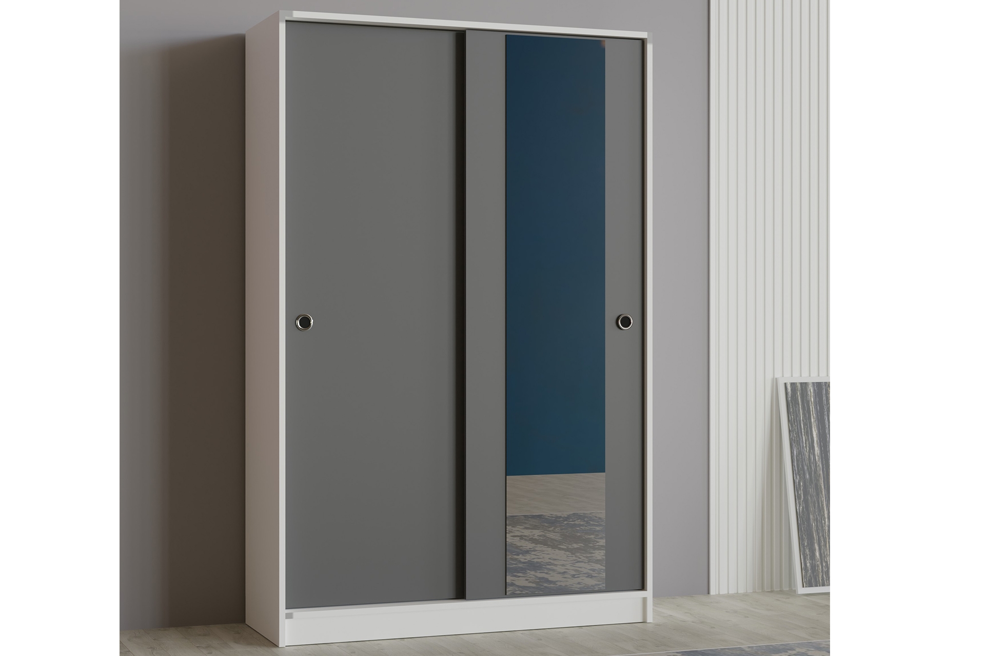ABRE PORTMANTO VM-300, BEYAZ ANTRASİT