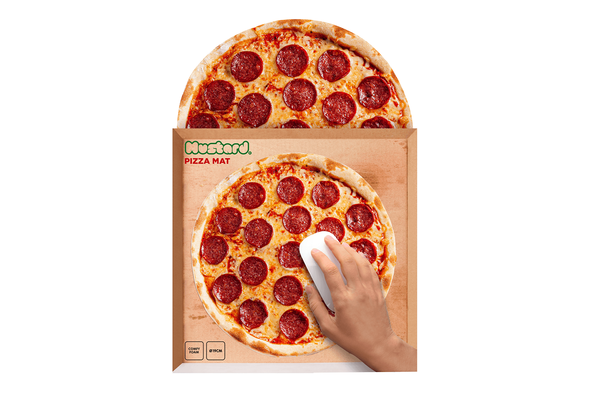 MUSTARD PİZZA MOUSE PAD FİYATI - Vivense